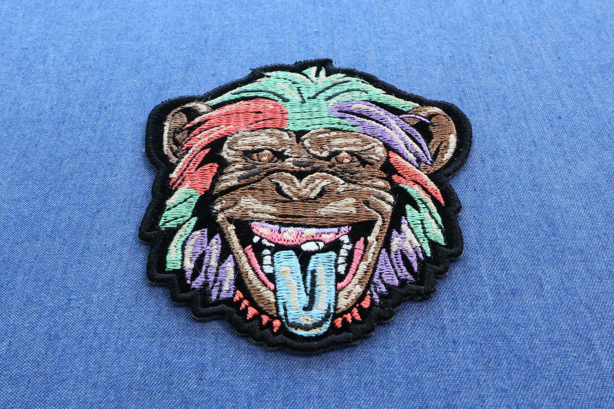 Party Animal - Color Monkey Patch by Ivamis Patches
