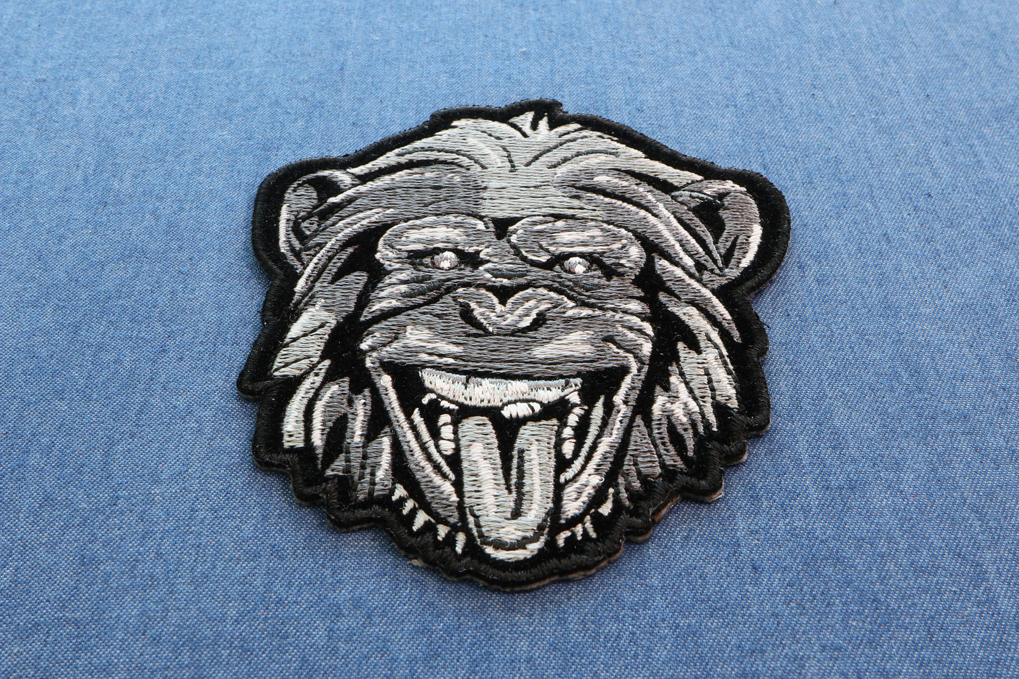 Party animal Monkey Iron on Patch - Iron on Monkey Patches by Ivamis ...