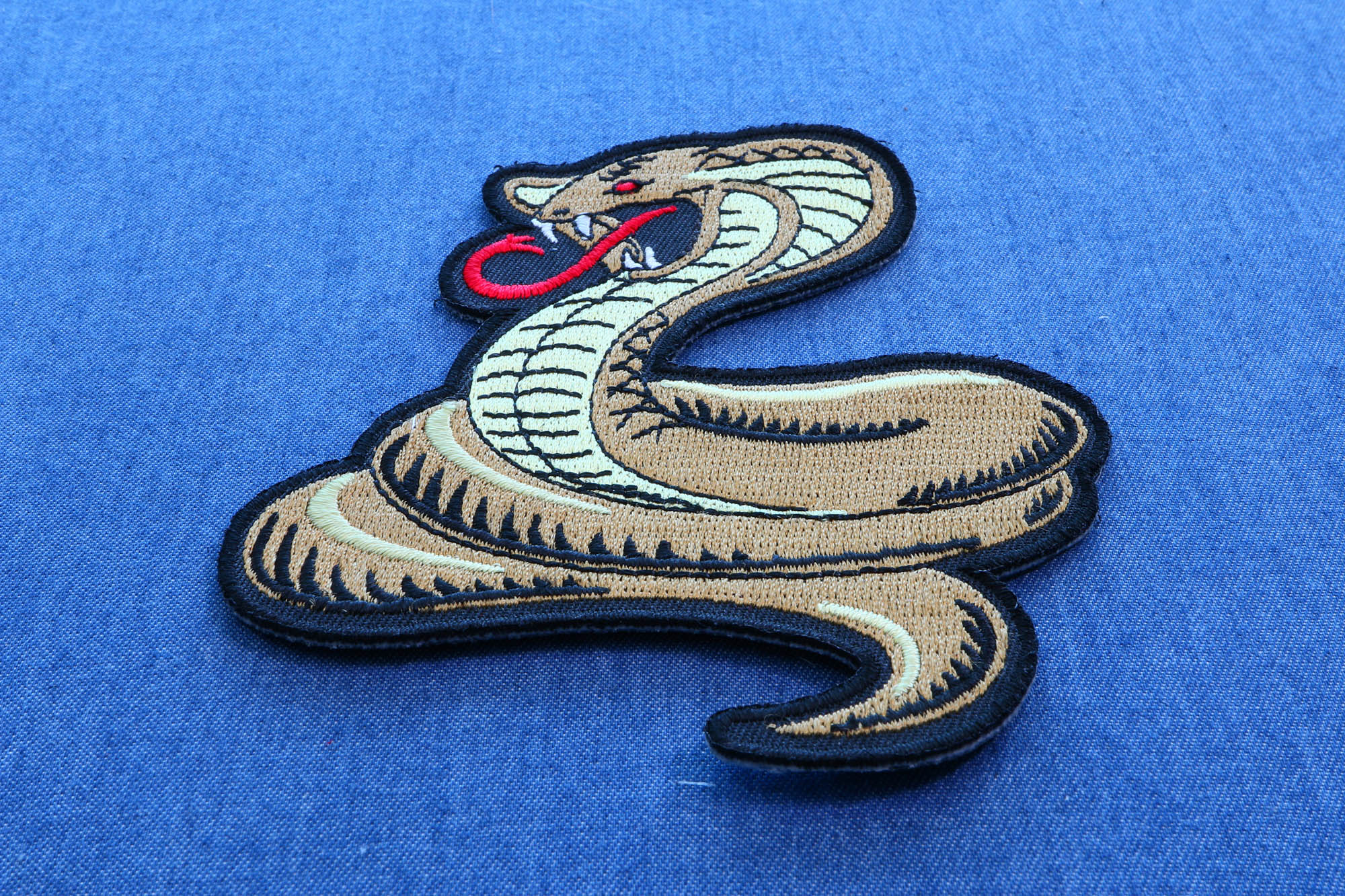 Cobra Patch for Sewing on to Jackets by Ivamis Patches