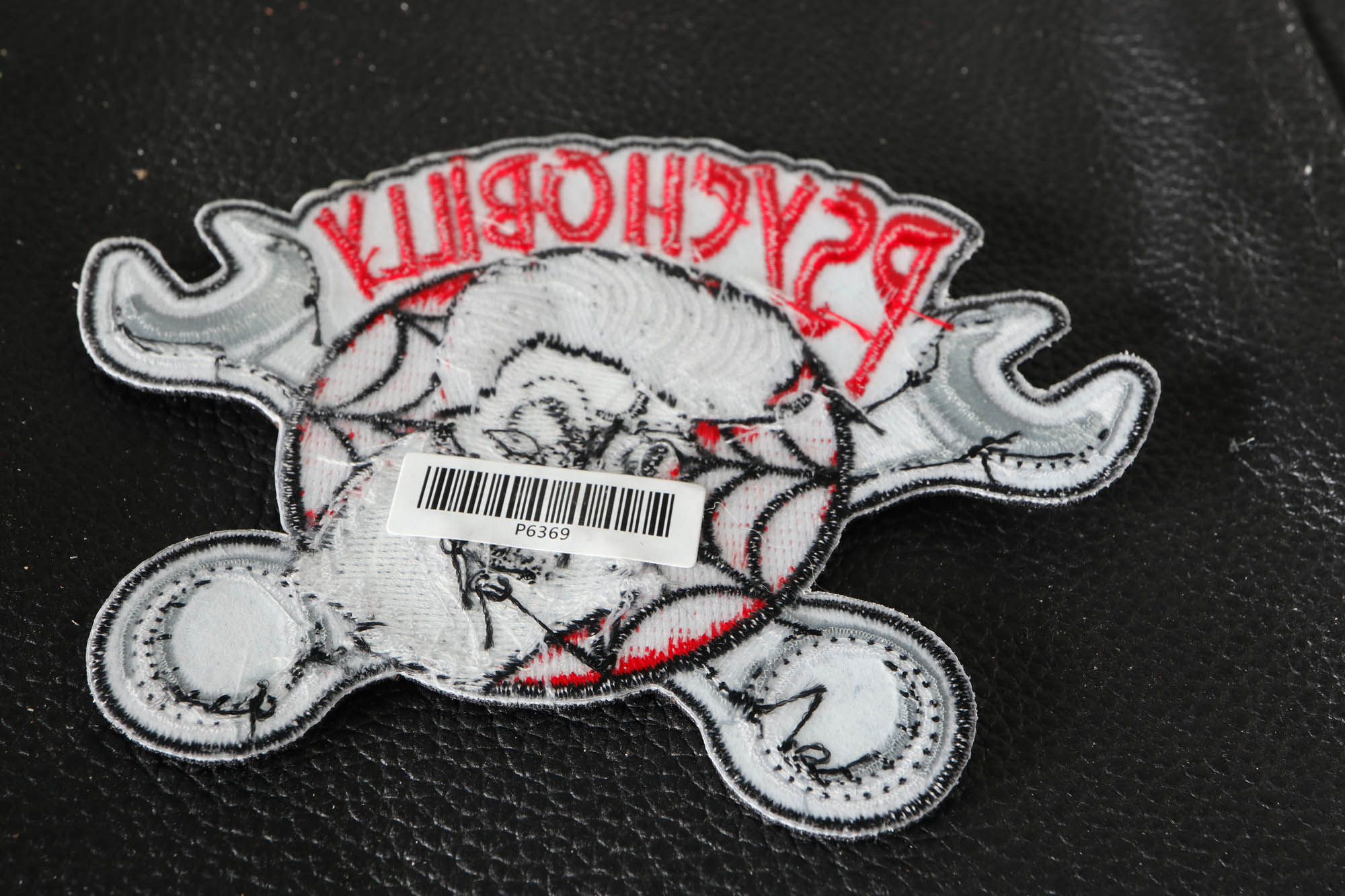 Psychobilly Skull and Wrenches Patch - TheCheapPlace