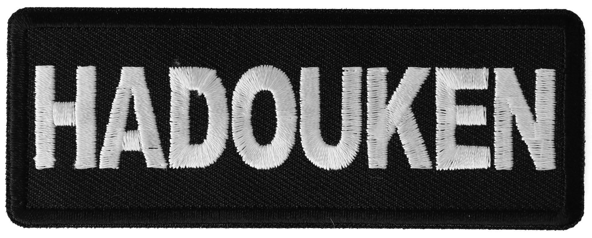 Hadouken Funny Iron on Patch - TheCheapPlace