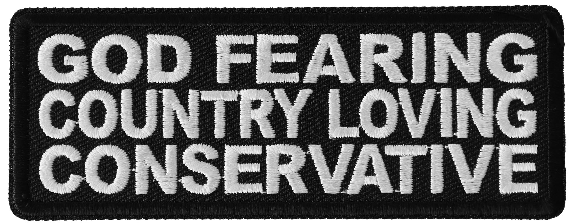 God Fearing Country Loving Conservative Patch, Saying Patches by Ivamis ...