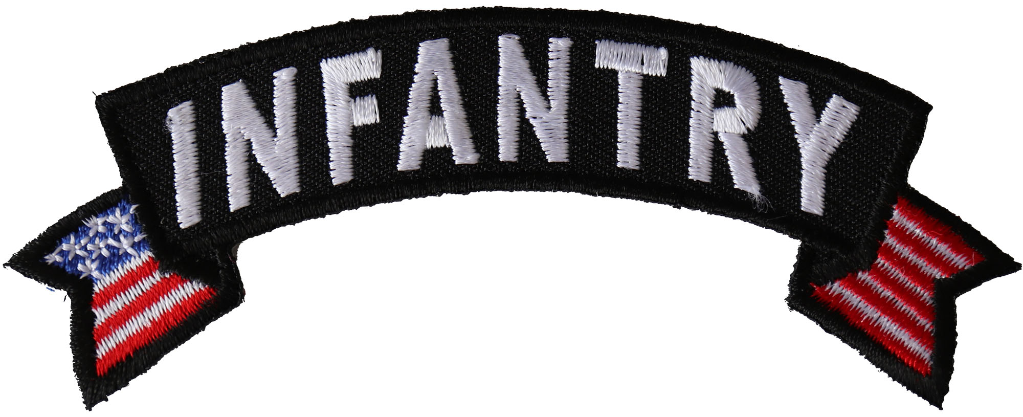 Infantry Small Flag Rocker Patch by Ivamis Patches