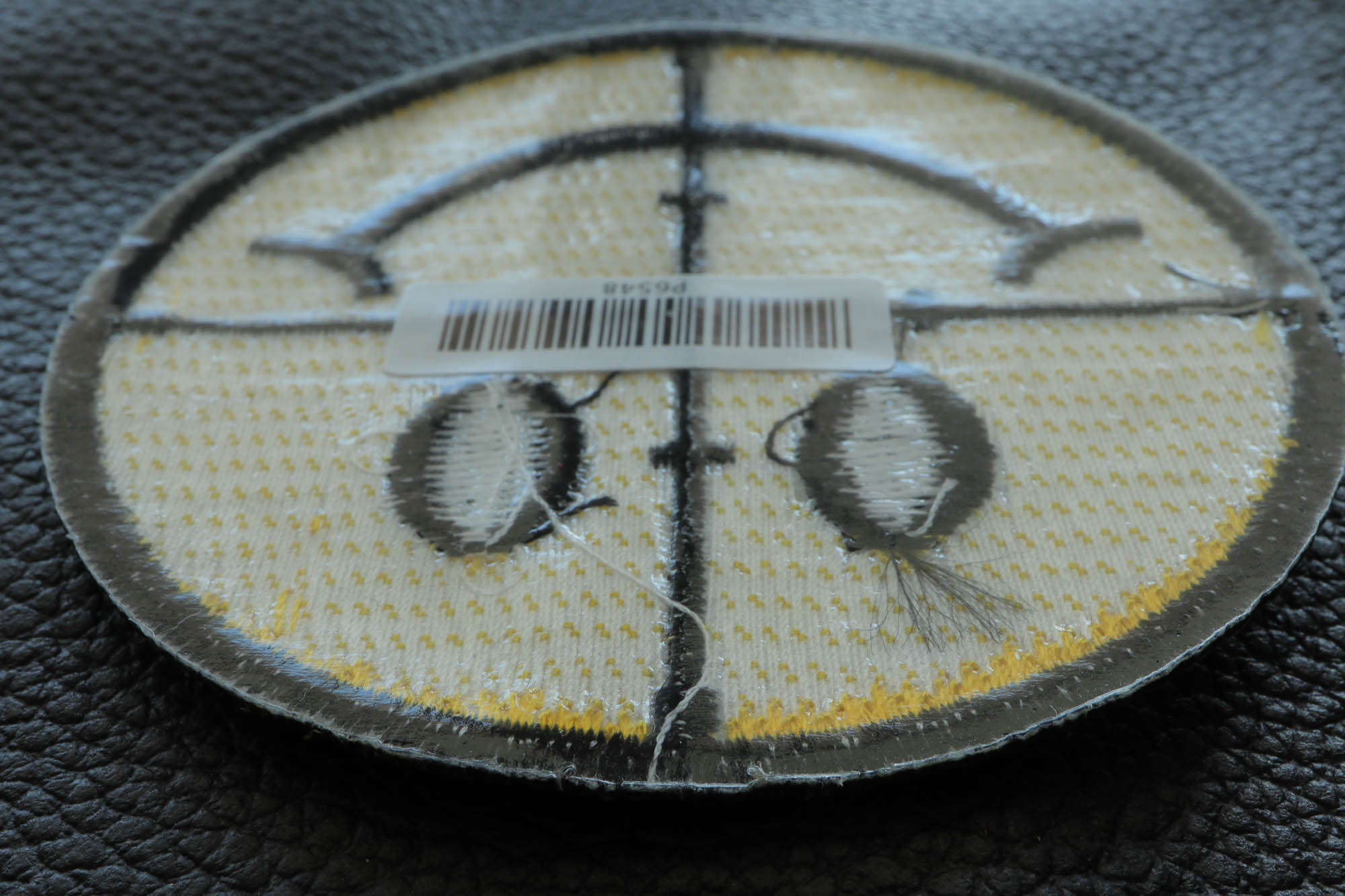 Sniper Scope Smiley Face Funny Iron on Patch - TheCheapPlace