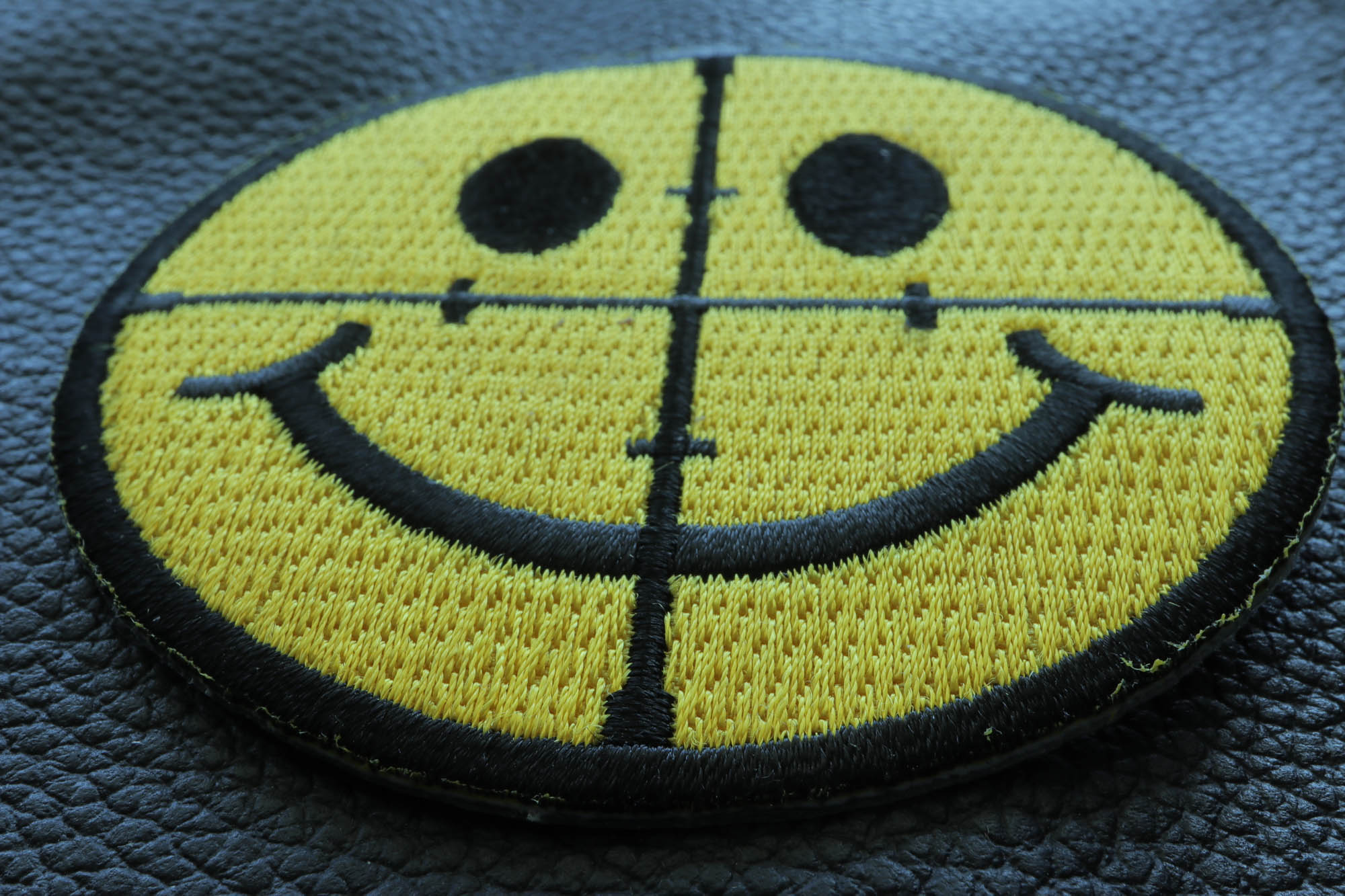 Sniper Scope Smiley Face Patch by Ivamis Patches