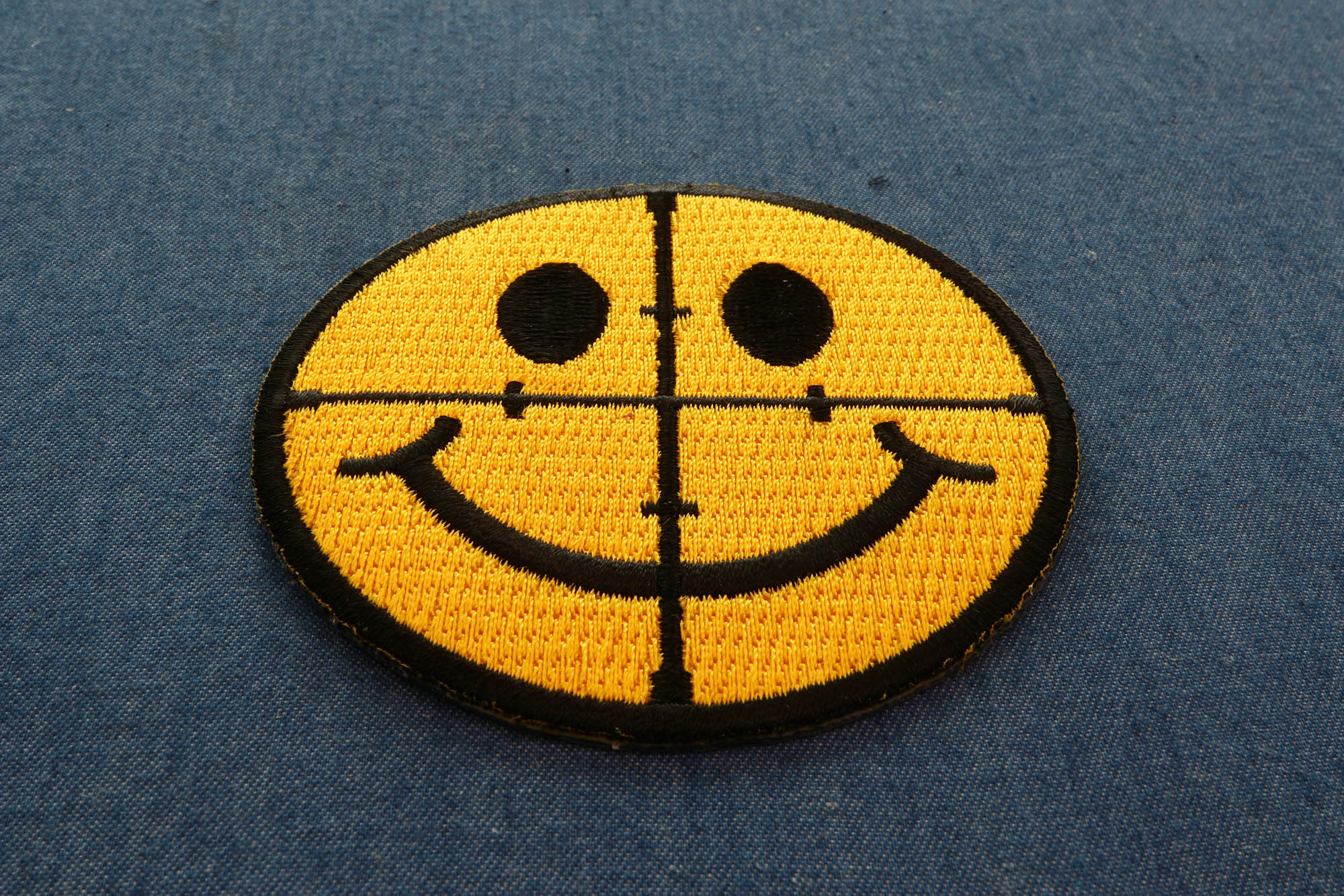 Sniper Scope Smiley Face Patch by Ivamis Patches
