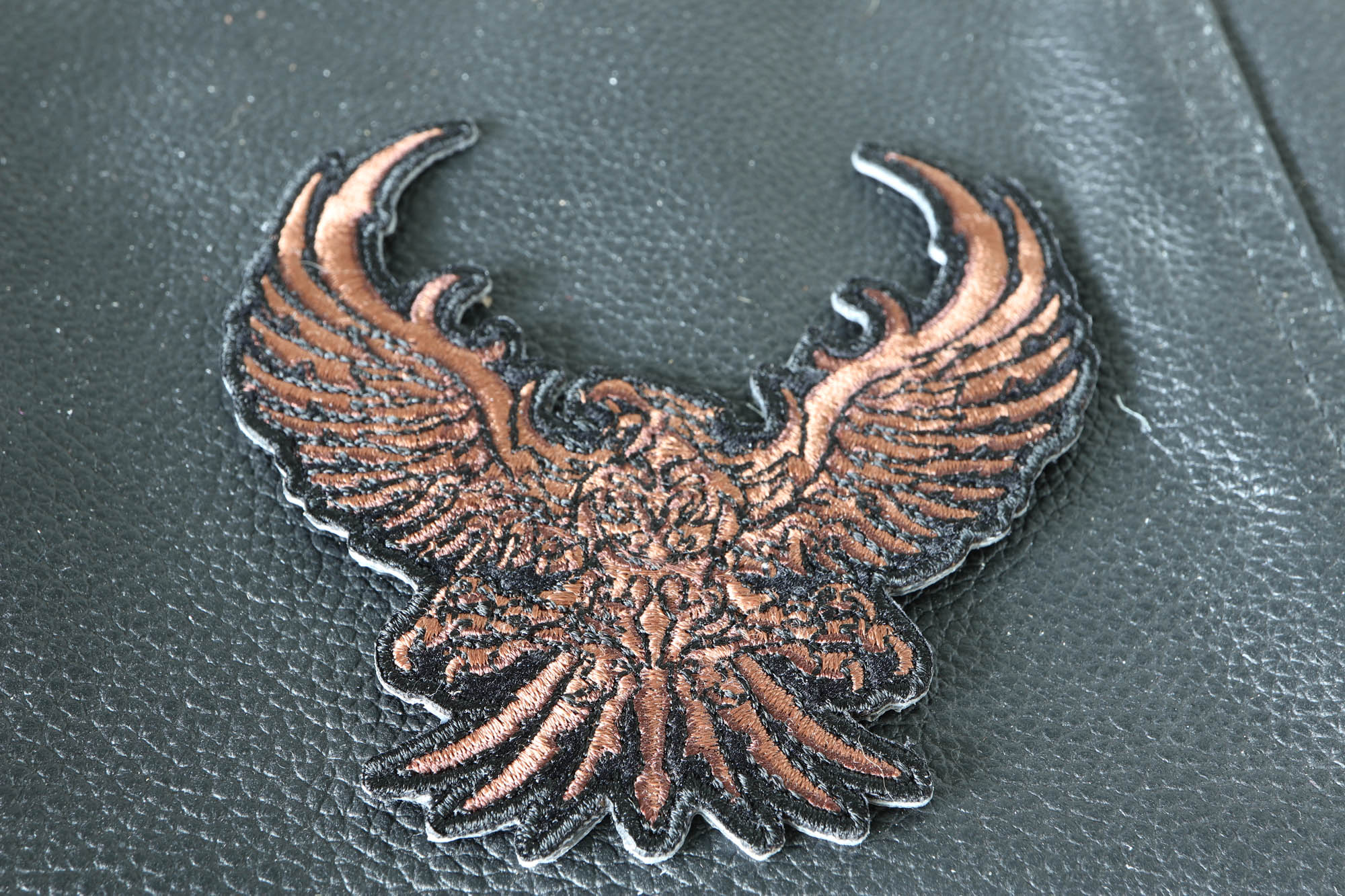 Brown Eagle Patch, Iron on Patches by Ivamis Patches
