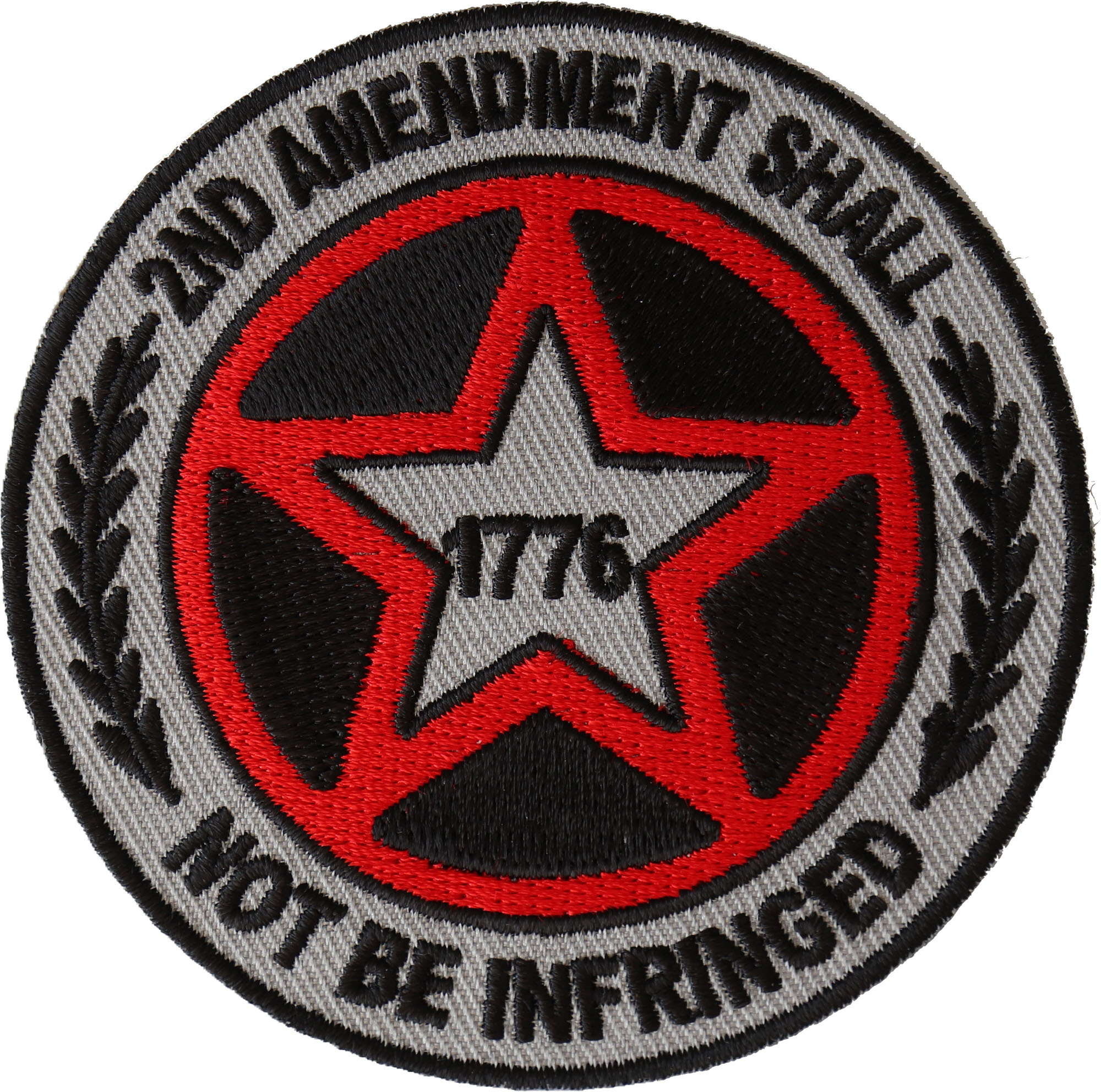 2nd Amendment Iron on Patch - 2nd Amendment Patches by Ivamis Patches