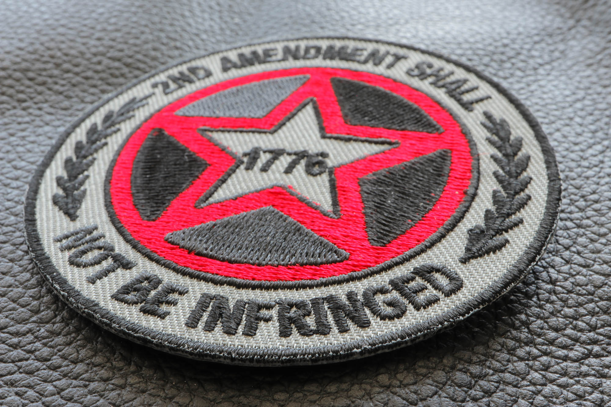 2nd Amendment Iron on Patch - 2nd Amendment Patches by Ivamis Patches