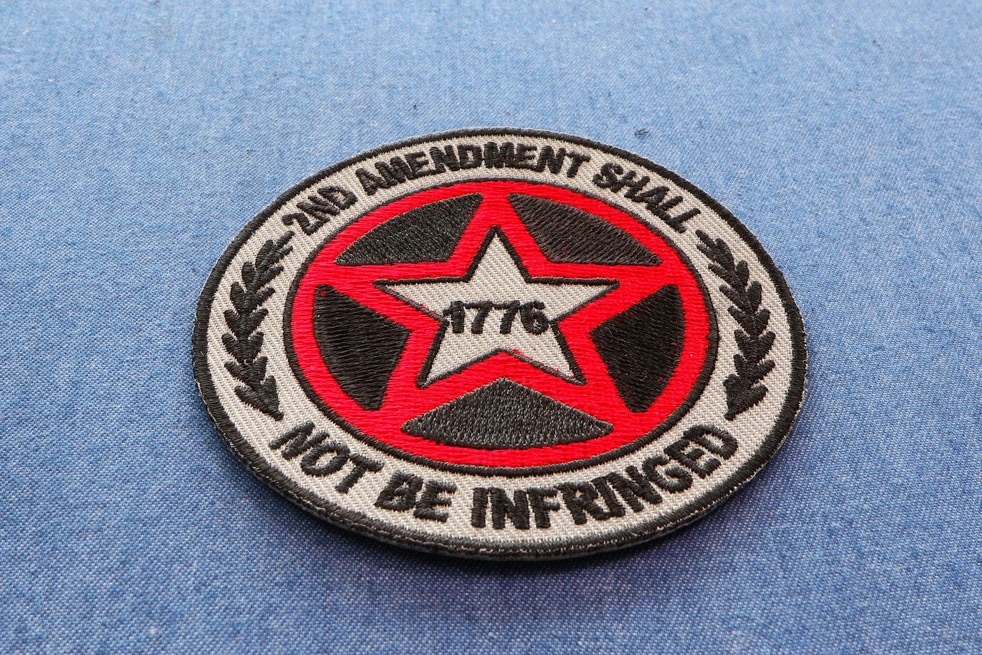 2nd Amendment Iron on Patch - 2nd Amendment Patches by Ivamis Patches