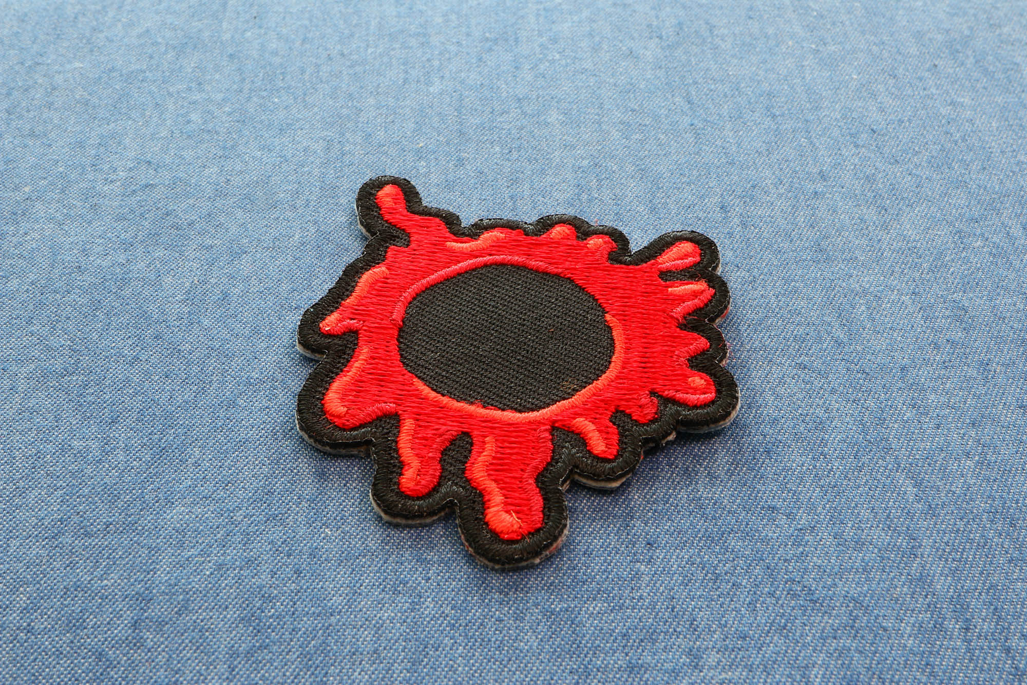 Bullet Hole Patch Blood Red by Ivamis Patches