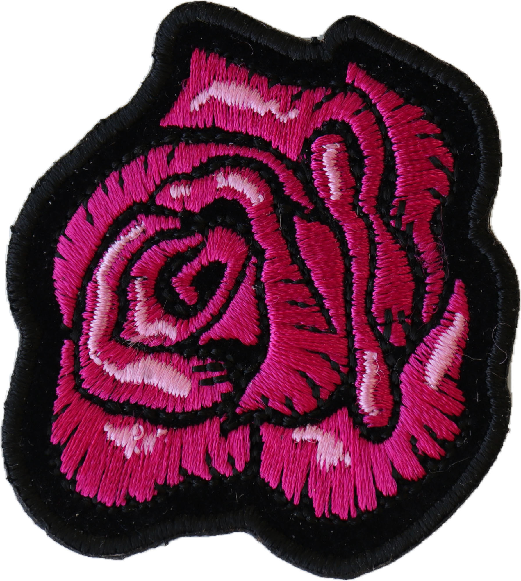 Pink Rose Patch by Ivamis Patches