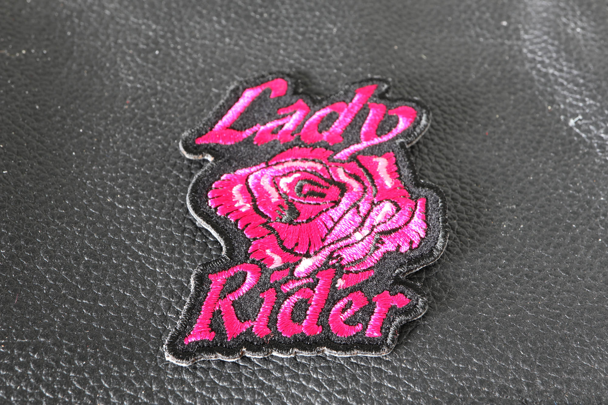 Lady Rider Pink Rose Patch by Ivamis Patches