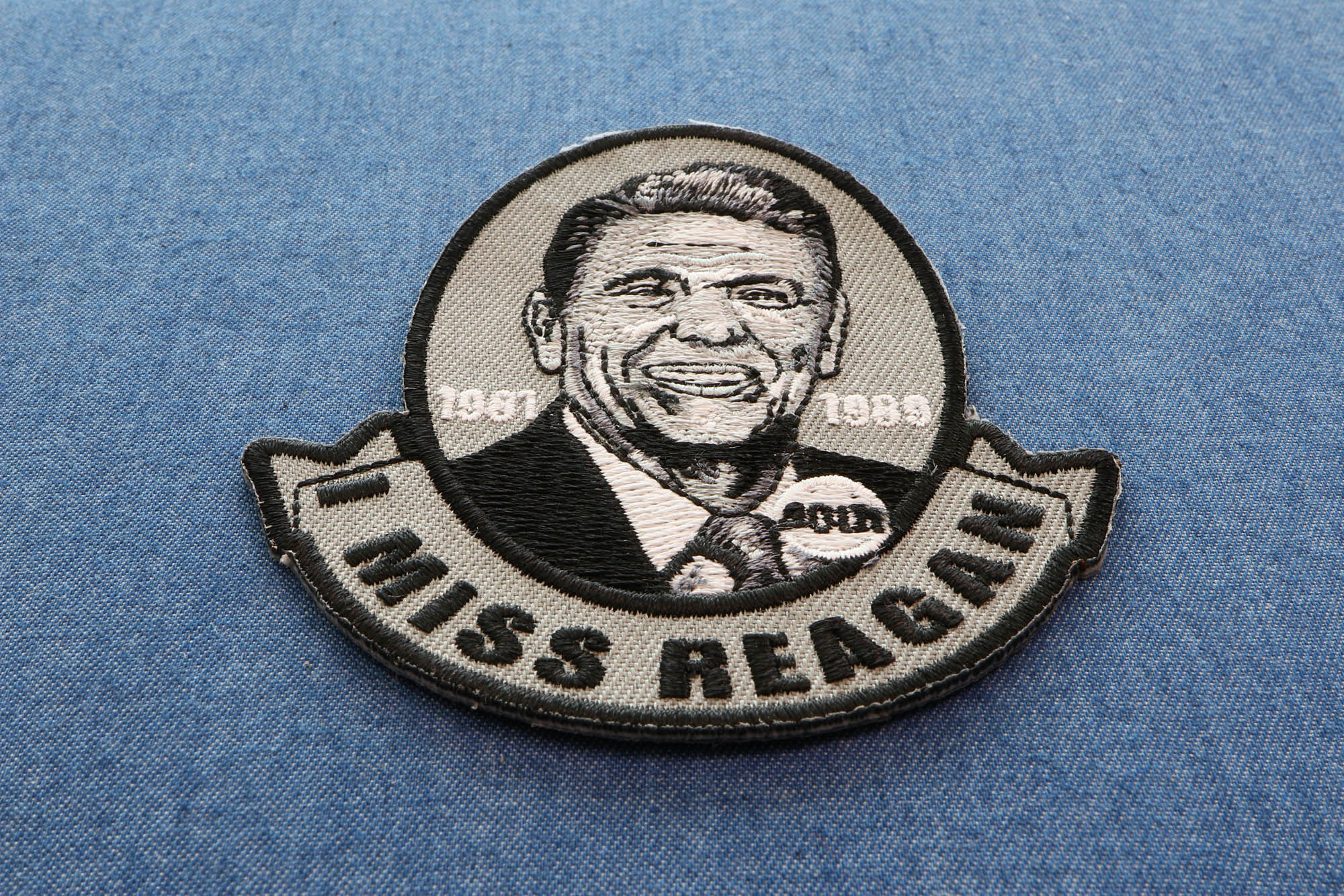 I miss Reagan Patriotic Iron on Patch - Iron on Patriotic Patches by ...