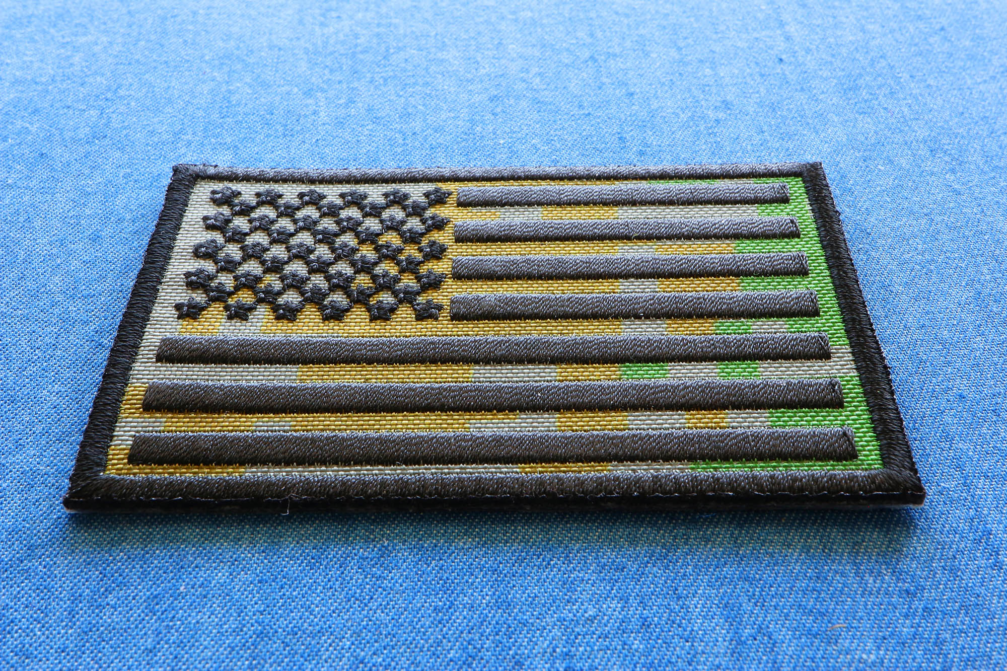 American Flag Camo Patch by Ivamis Patches