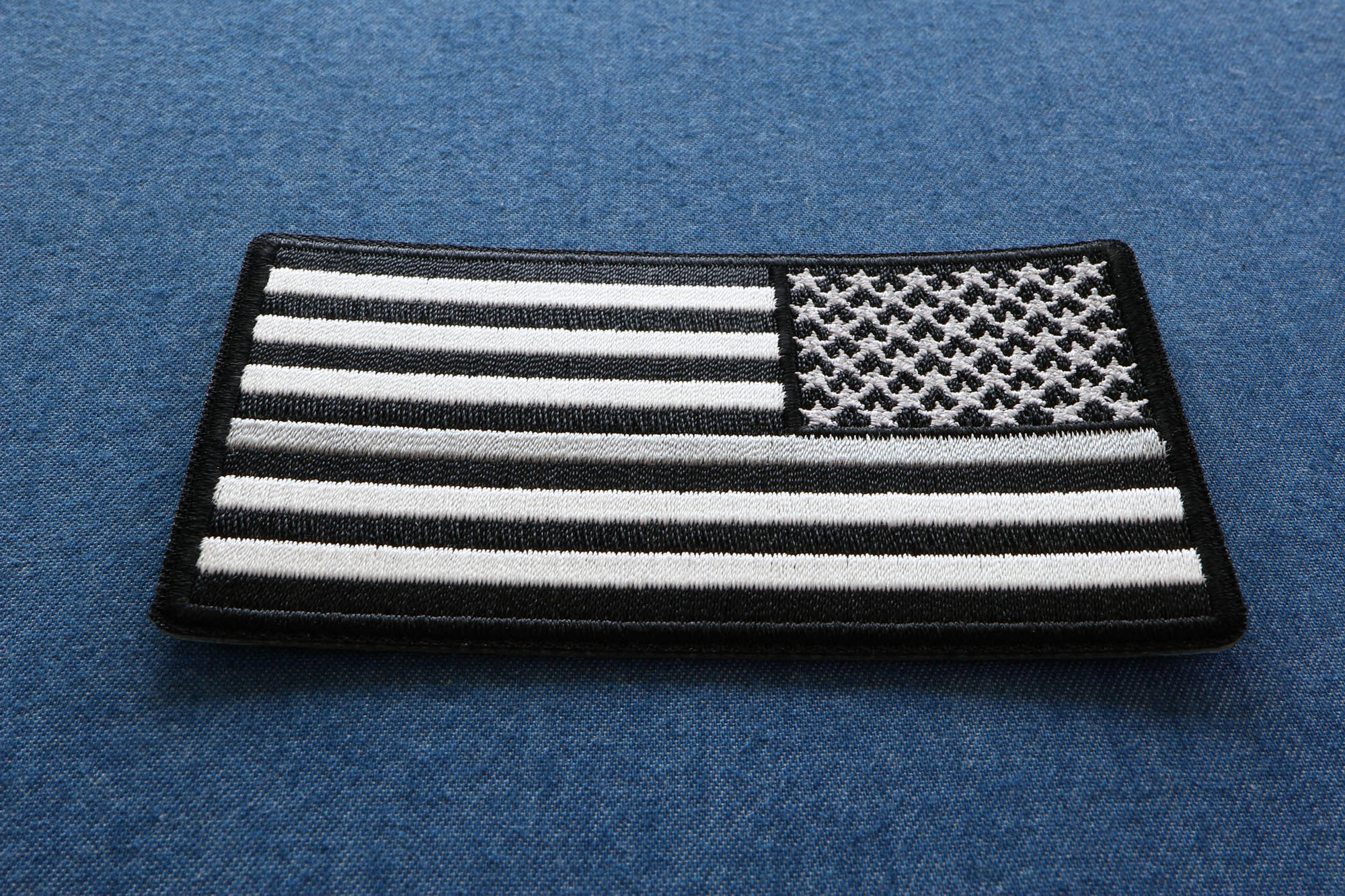 Reversed Silver Line Corrections Officer American Flag Patch by Ivamis ...