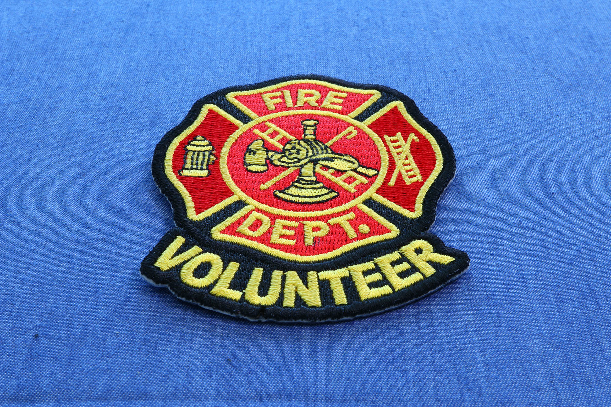 Volunteer Fire Dept Patch by Ivamis Patches