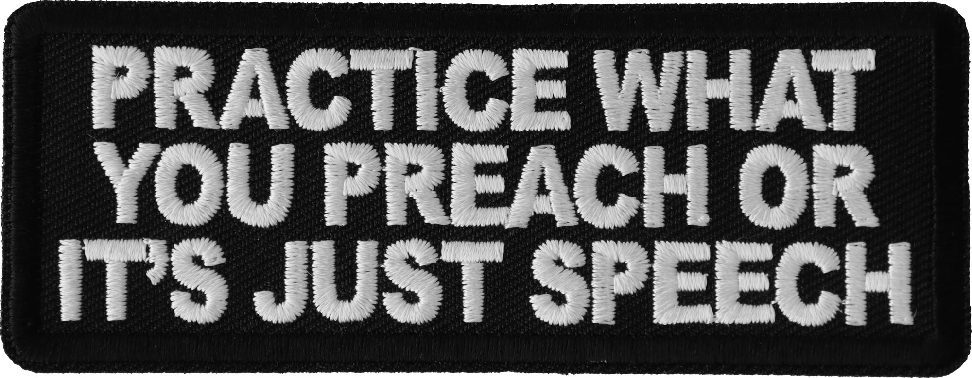 Practice What You Preach or It's Just Speech Patch by Ivamis Patches