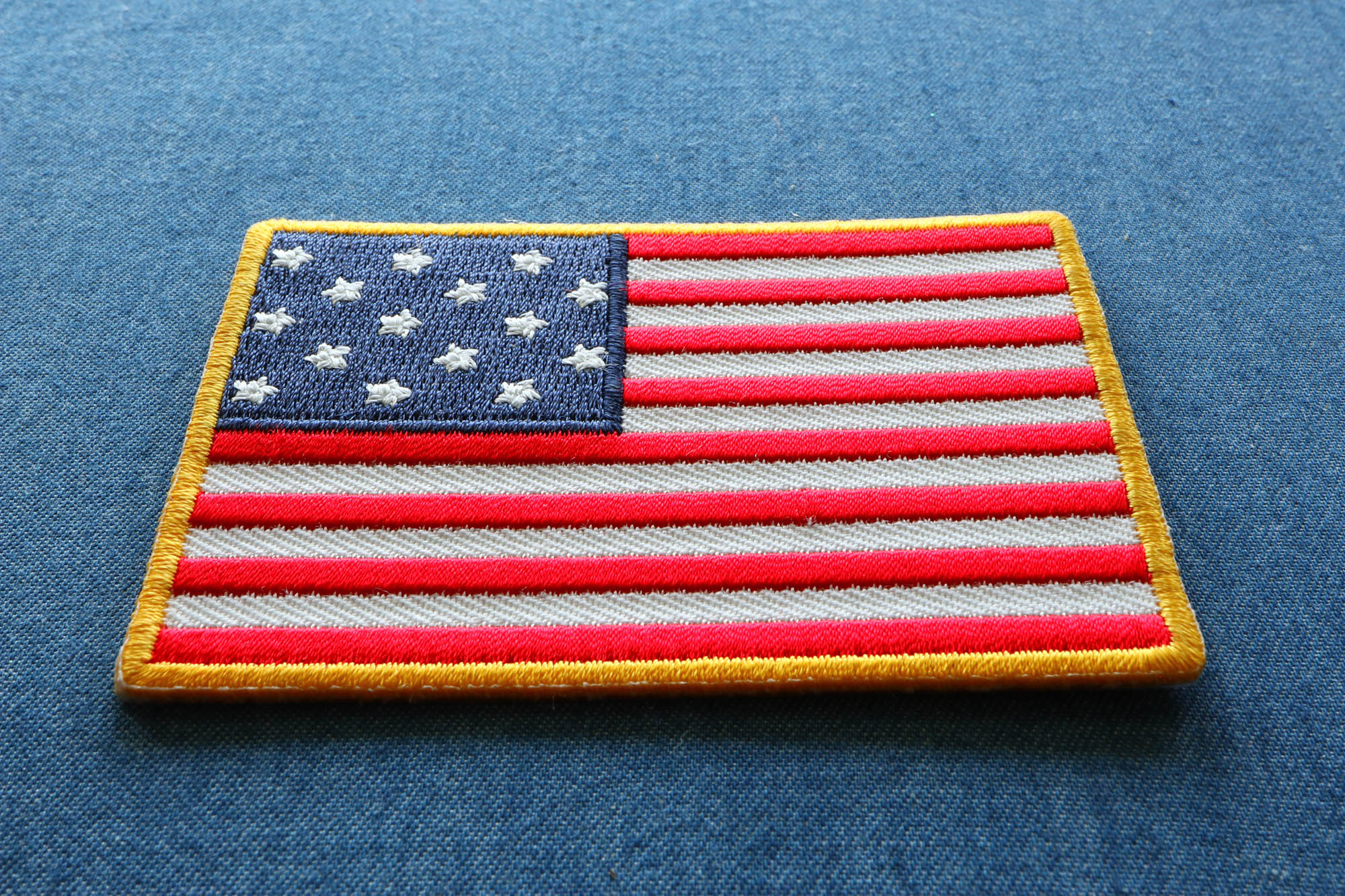 Historical Star Spangled Banner Flag Iron on Patch by Ivamis Patches