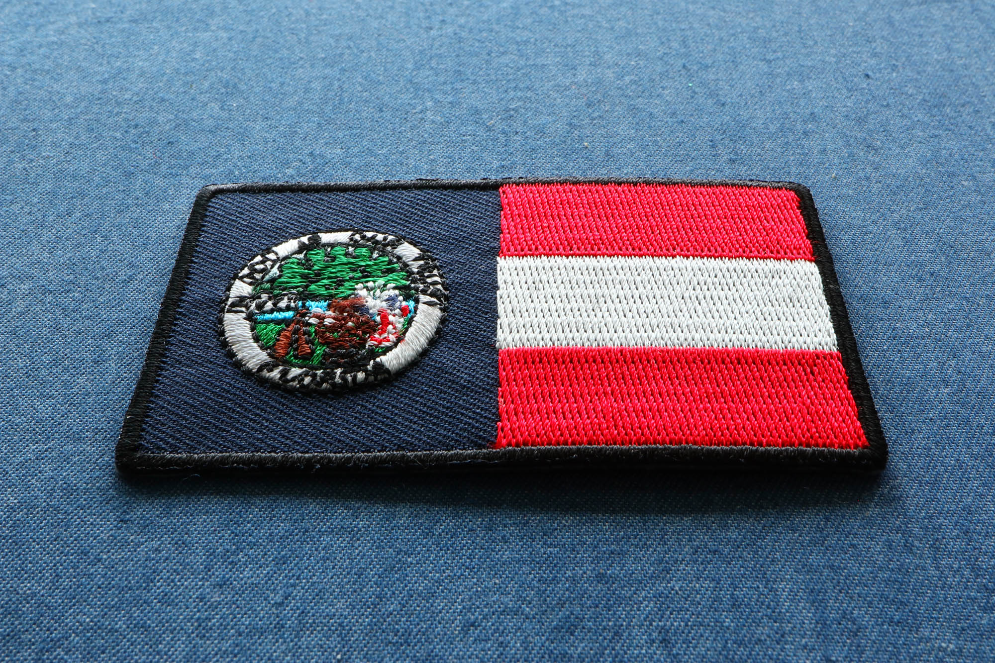 Historical Florida Flag Iron on Patch by Ivamis Patches