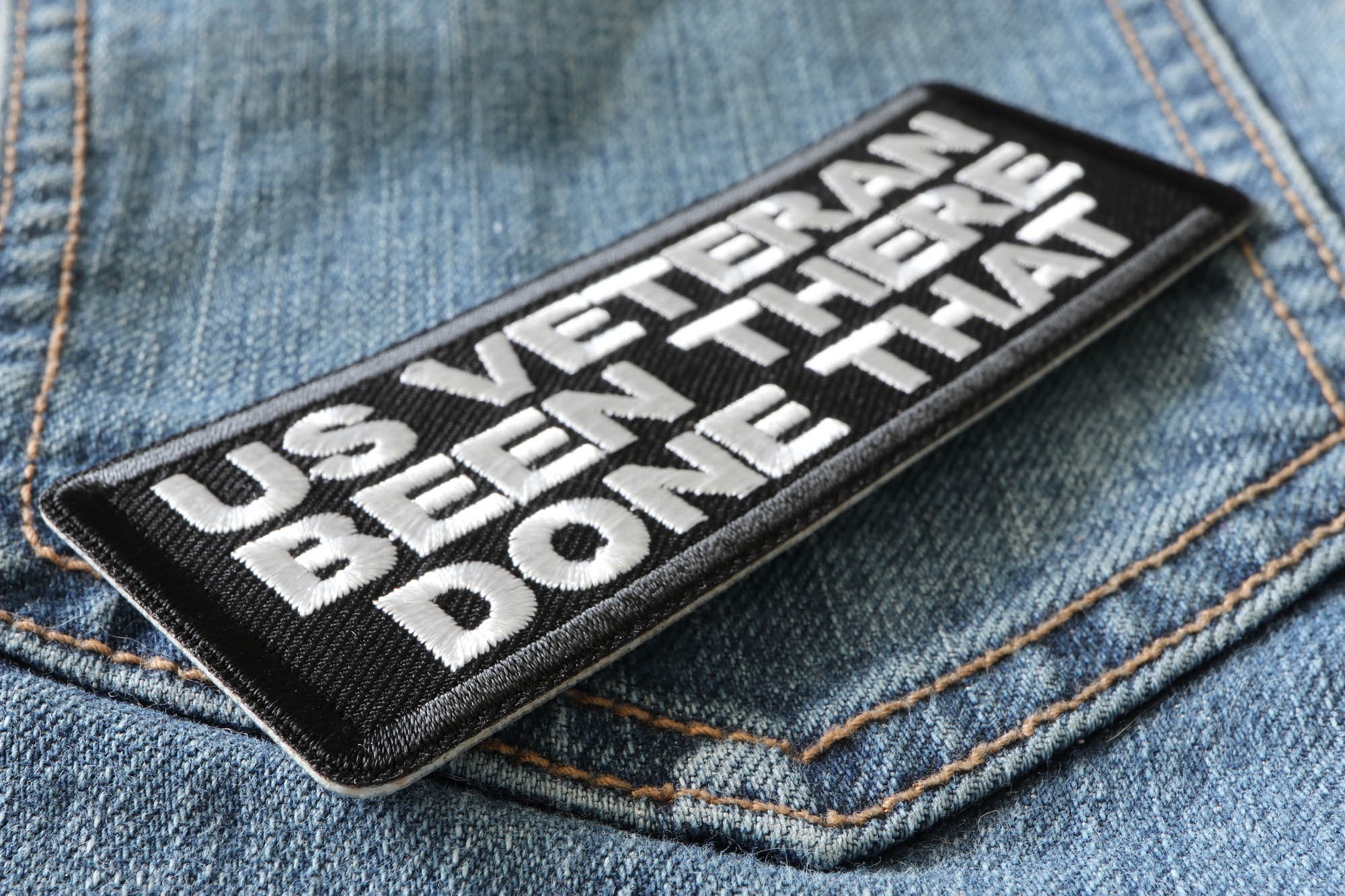 US VETERAN Been there done that patch, Military Saying Patches by ...