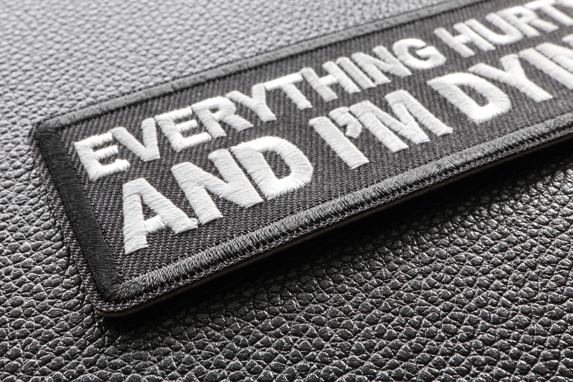 Everything Hurts and I'm Dying Patch, Funny Saying Patches by Ivamis Patches
