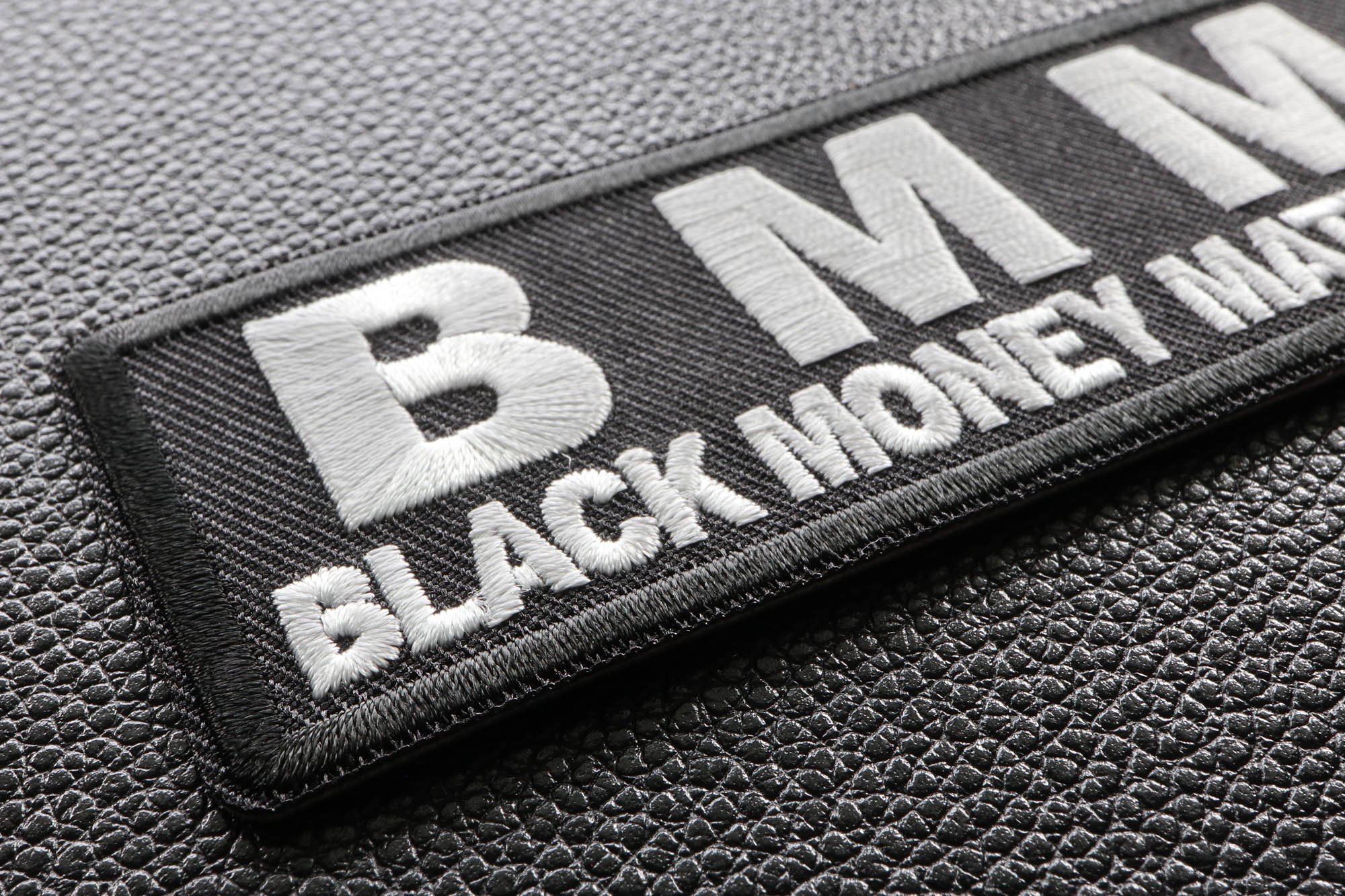 BMM Black Money Matters Patch, Funny Saying Patches, Sew or Iron on ...