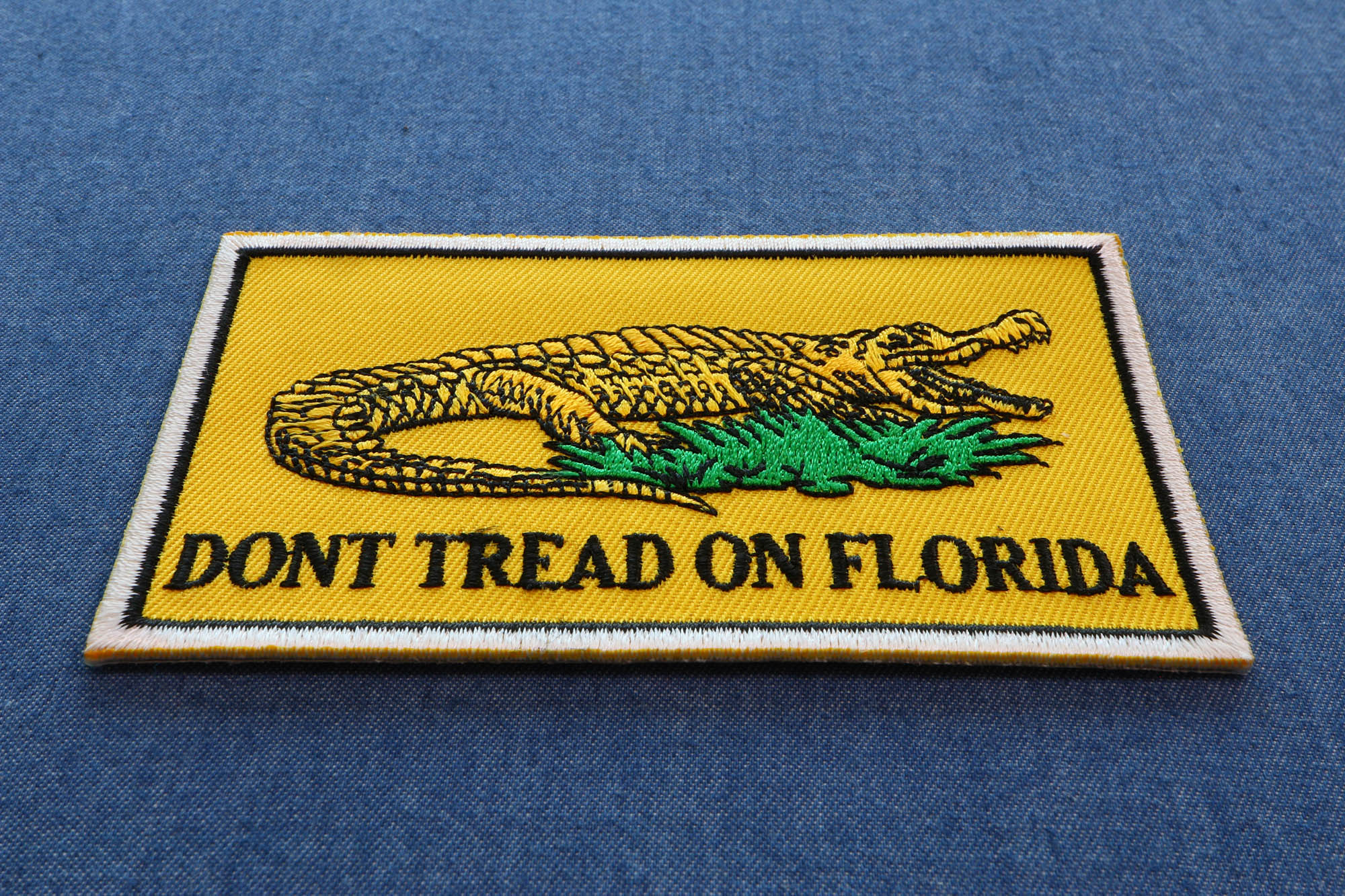 Don't tread on Florida Flag Patch by Ivamis Patches