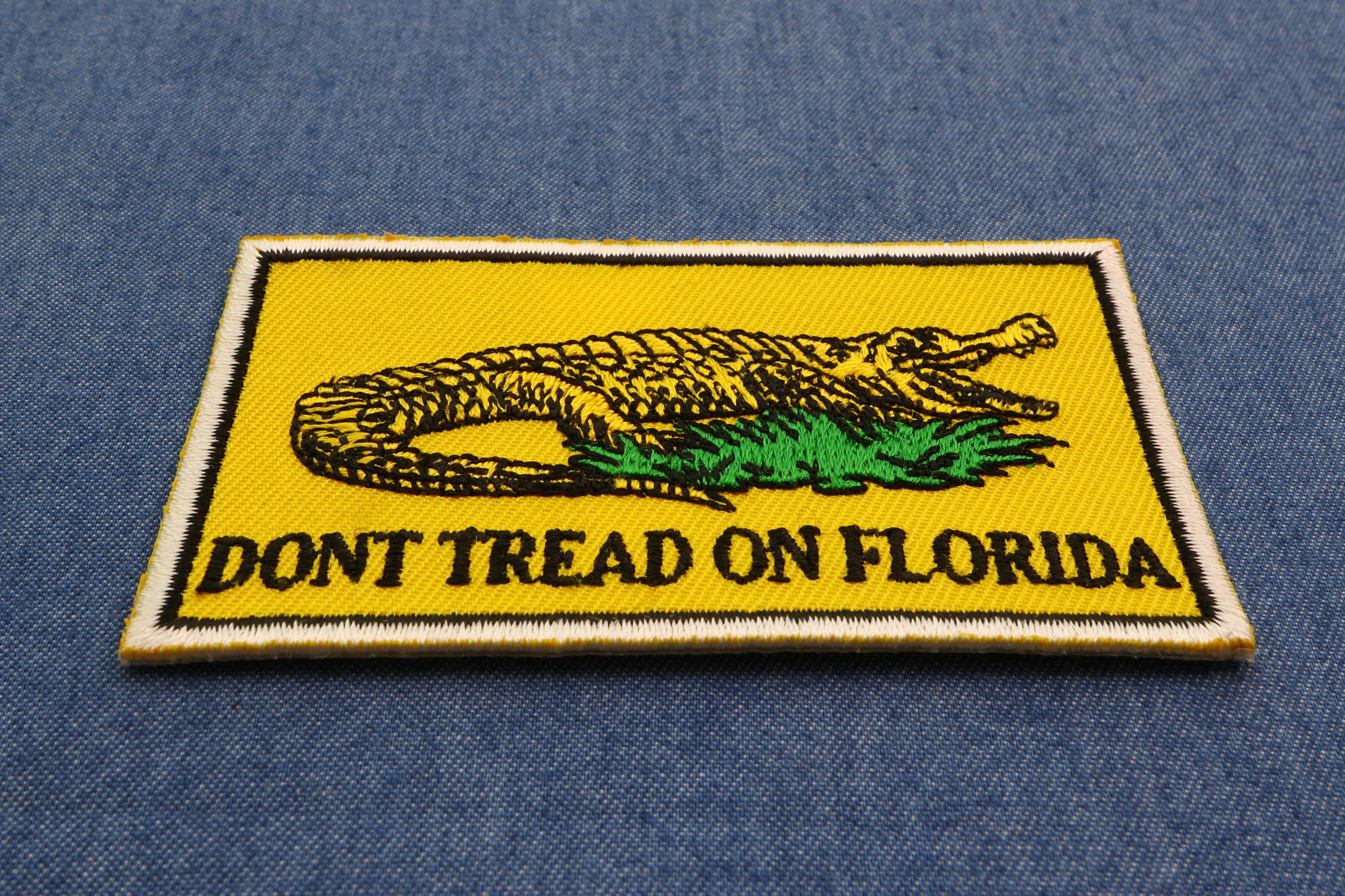 Don't tread on Florida Small Gadsden Flag Patch by Ivamis Patches