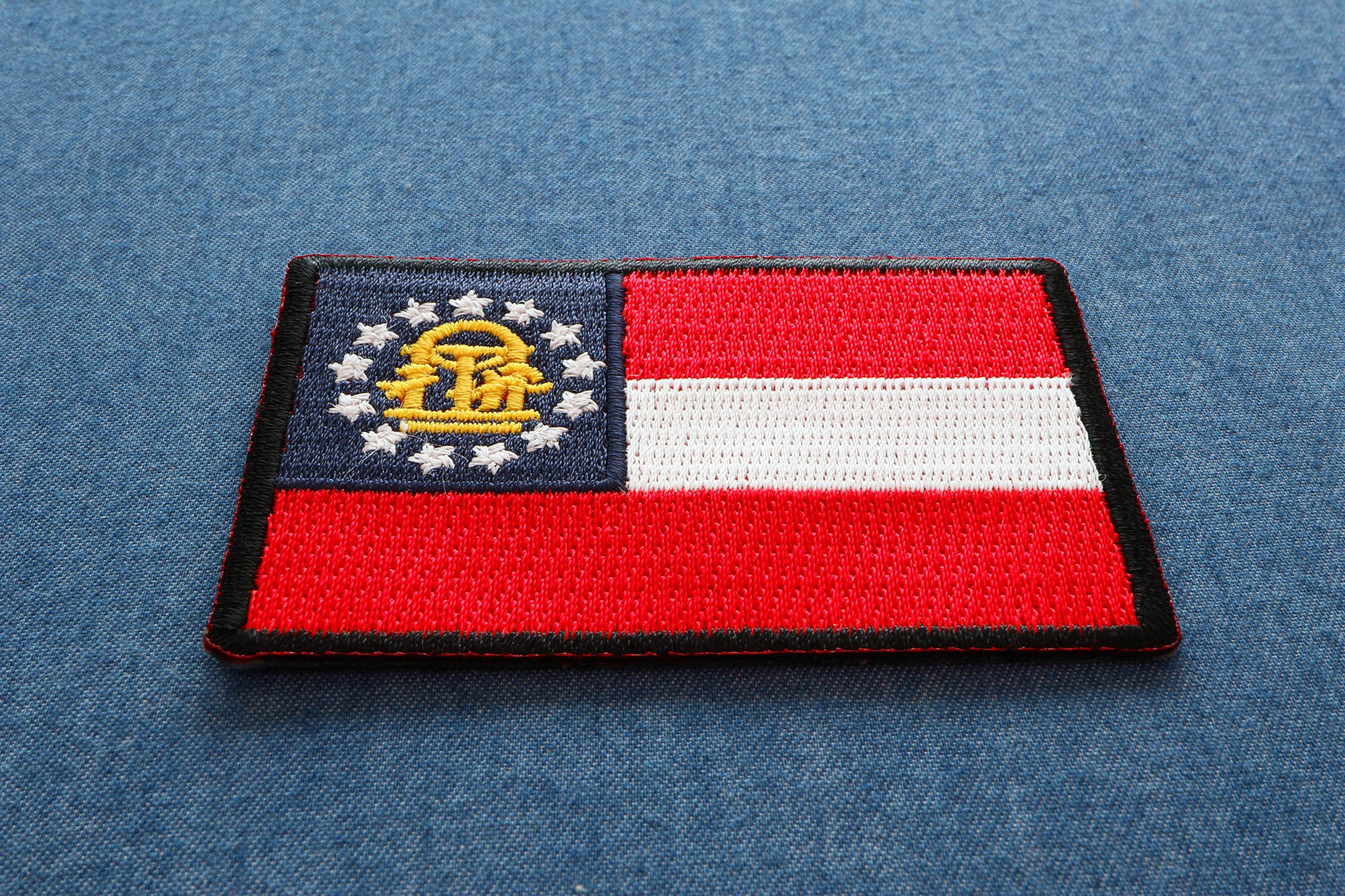 Georgia State Flag Patch by Ivamis Patches