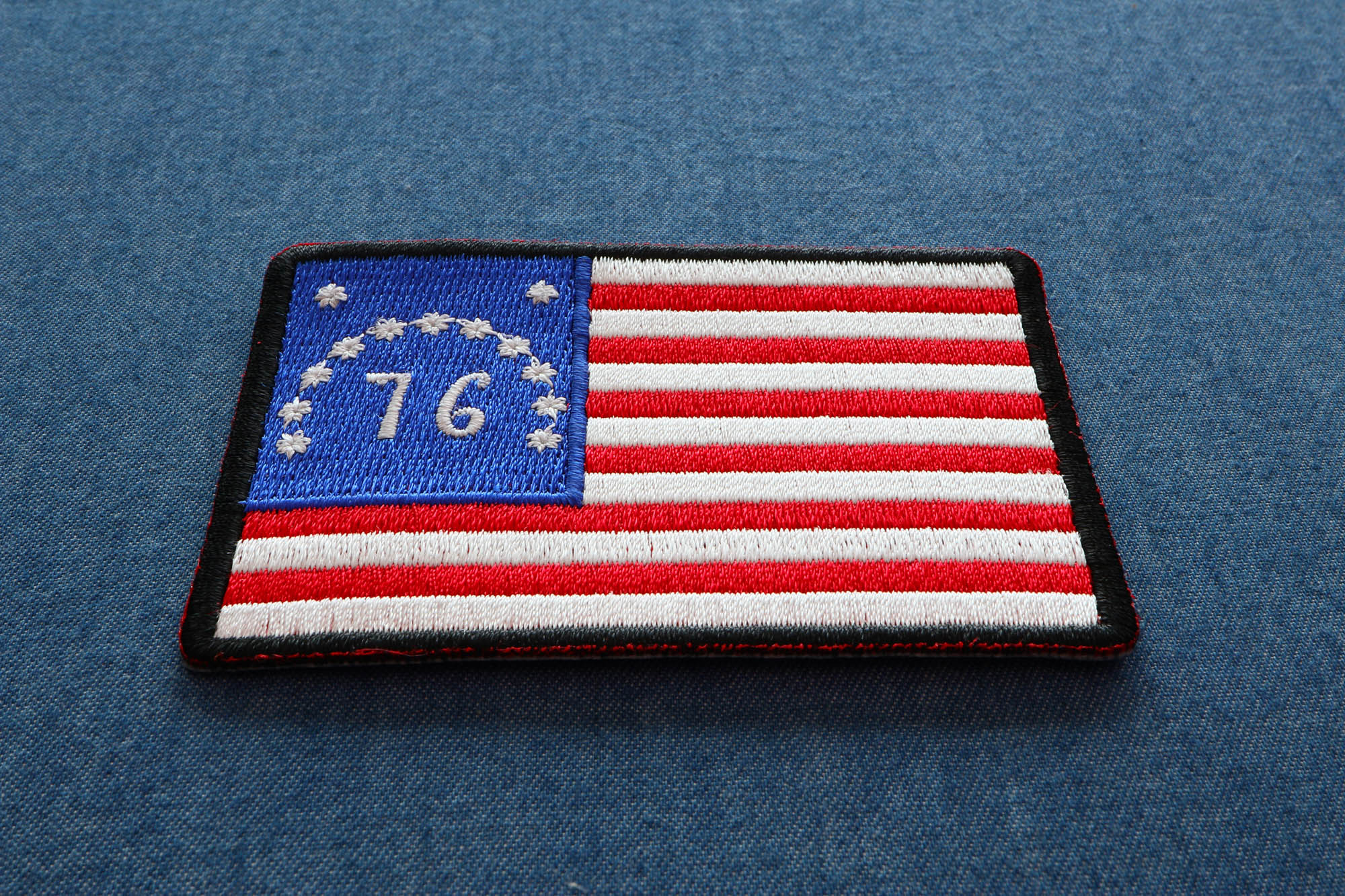 Bennington 76 Flag Patch by Ivamis Patches