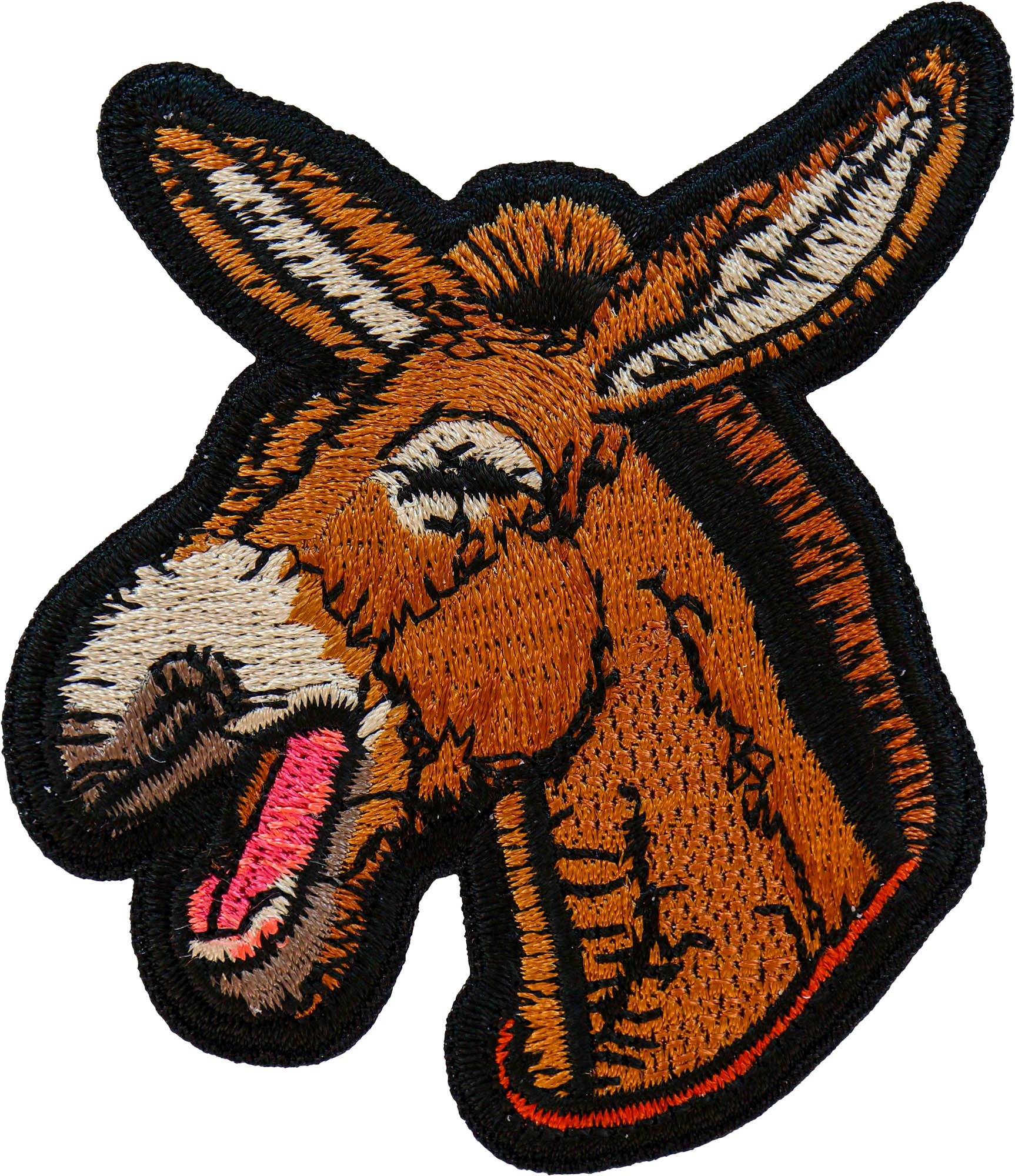 Laughing Donkey Iron on Patch by Ivamis Patches