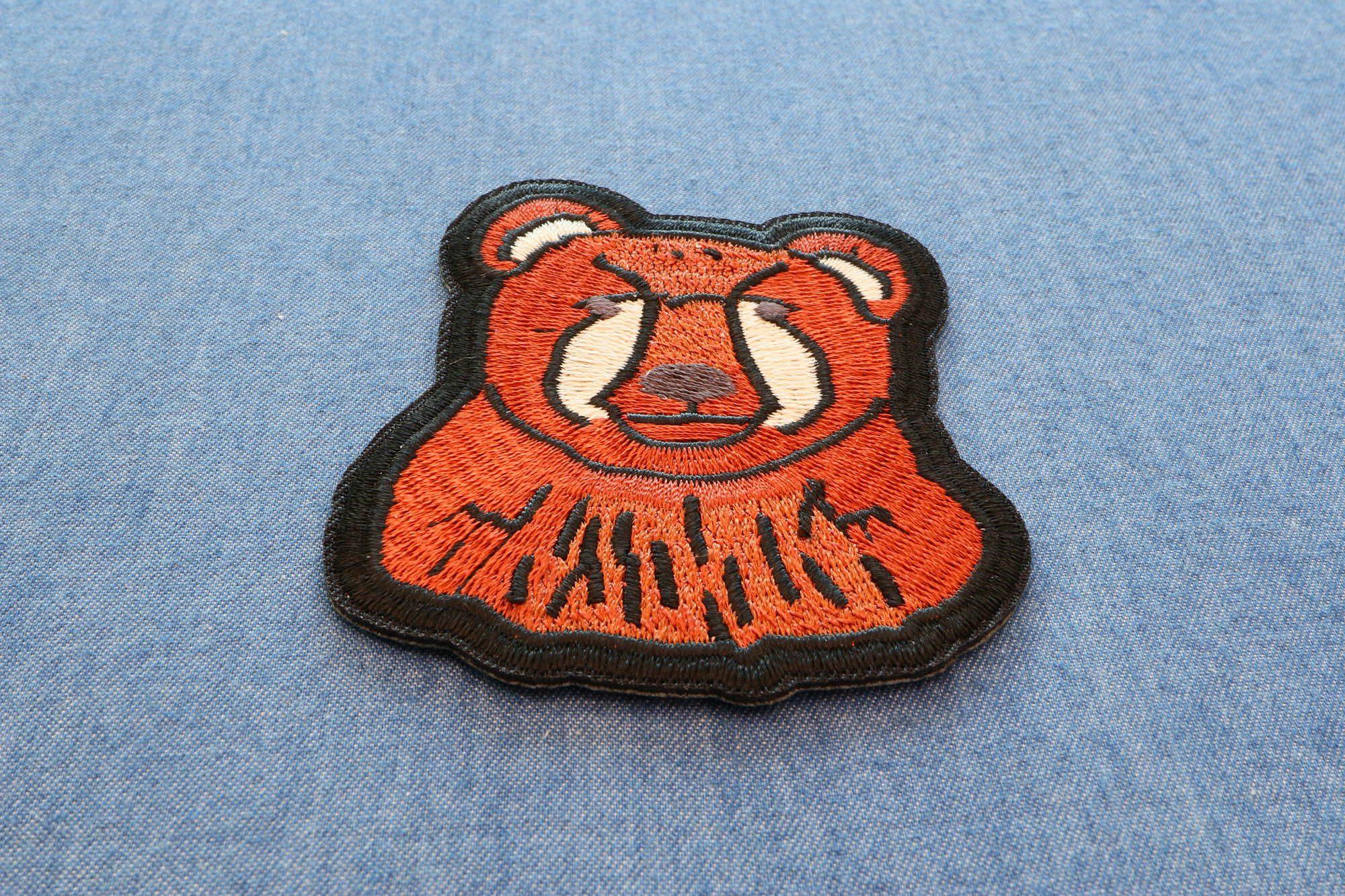 Cute Bear Iron on Patch - Iron on Bear Patches by Ivamis Patches