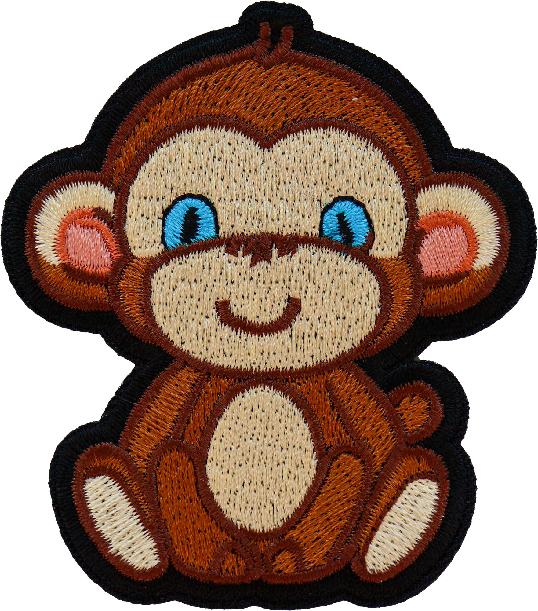 Monkey Patch - Iron on Monkey Patches by Ivamis Patches