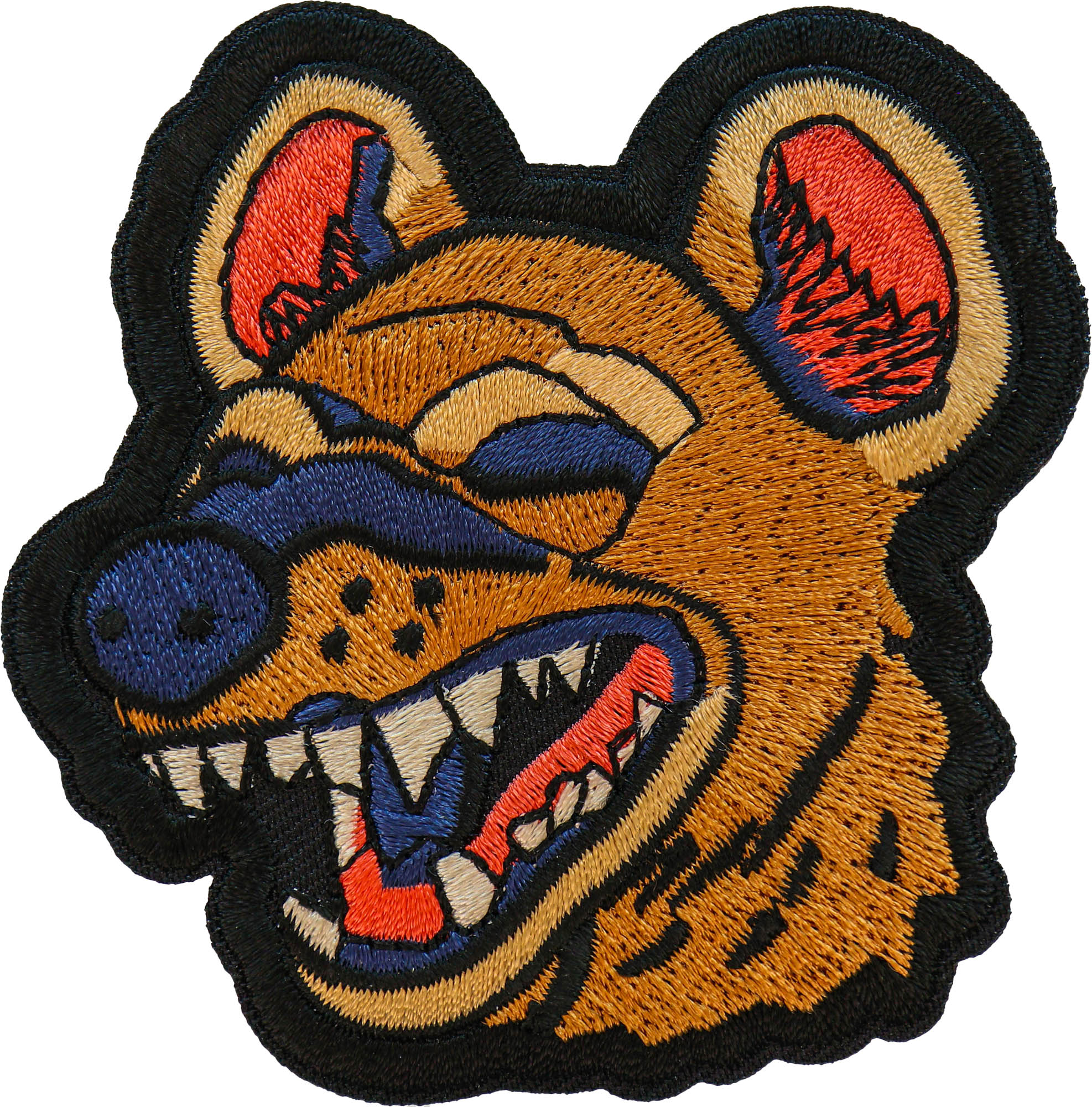 Laughing Hyena Iron on Patch by Ivamis Patches