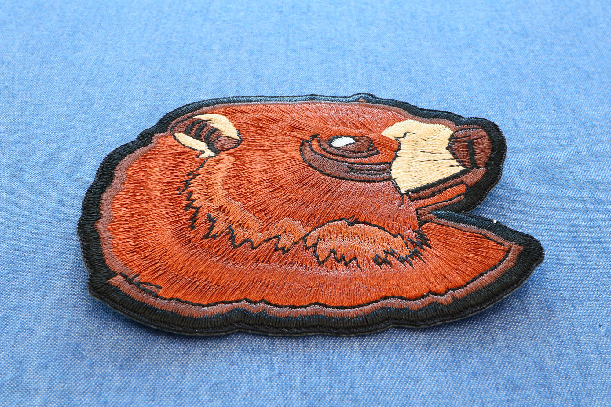 Beaver Iron on Patch by Ivamis Patches