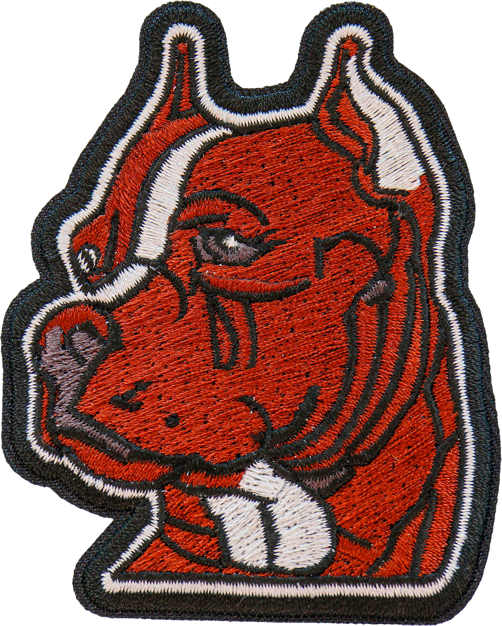 Handsome Pitbull Patch by Ivamis Patches