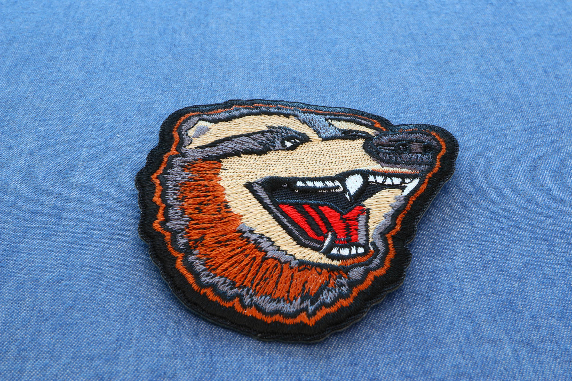 Funny Hyena Iron on Patch by Ivamis Patches