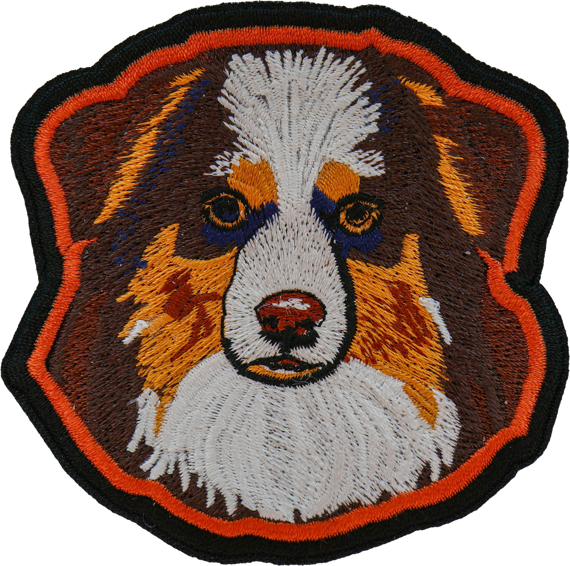 Australian Shepard Dog Iron on Patch by Ivamis Patches