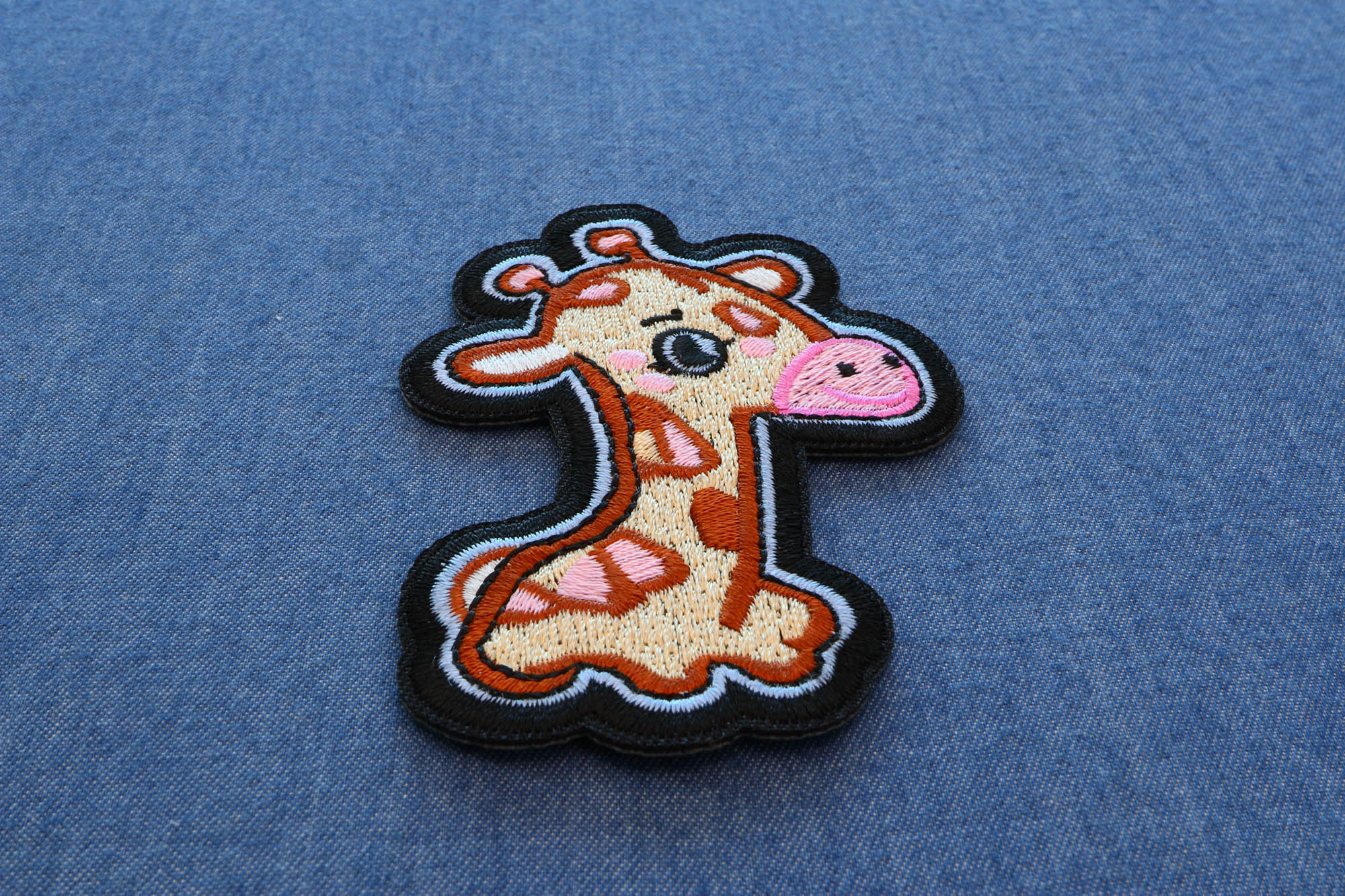 Giraffe Iron on Patch by Ivamis Patches