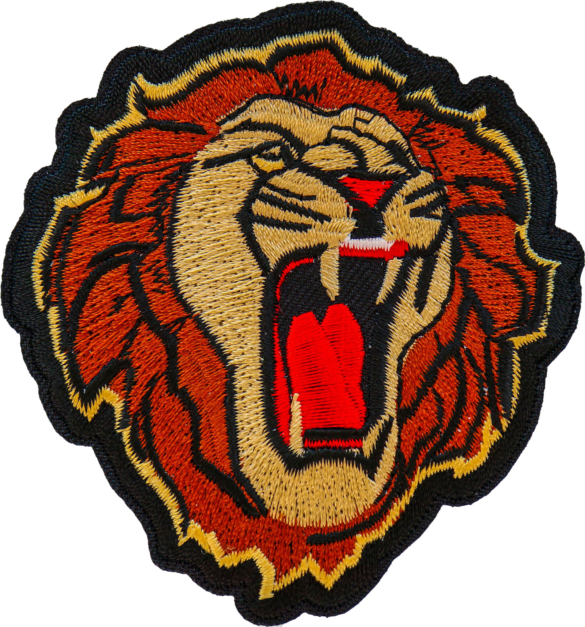 Male Lion Iron on Patch by Ivamis Patches