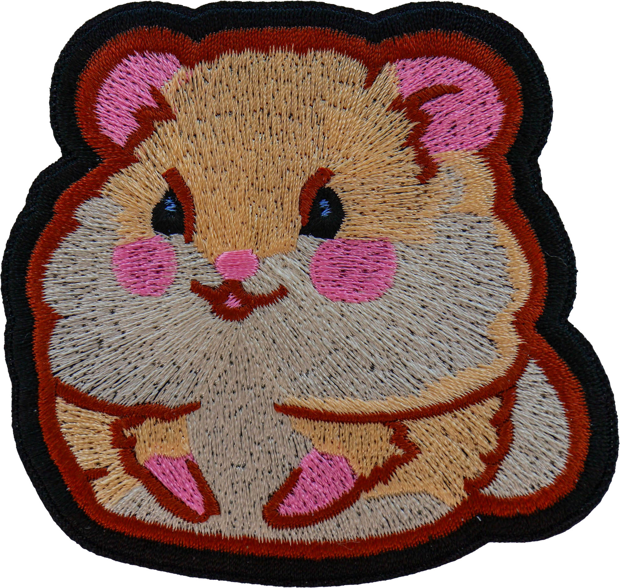 Lady Hamster Iron on Patch by Ivamis Patches