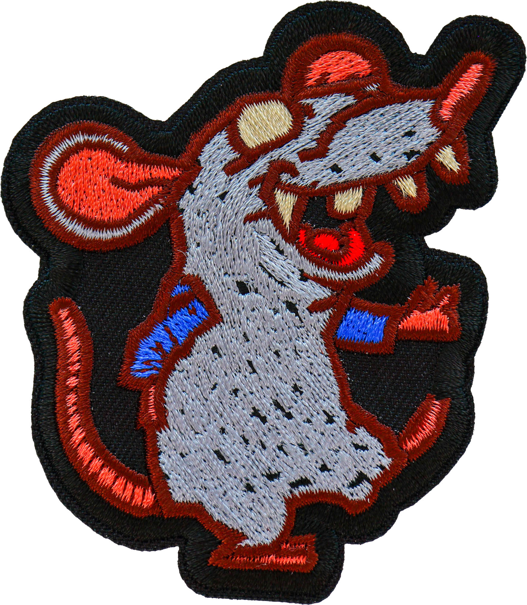 Sewer Rat Iron on Patch by Ivamis Patches