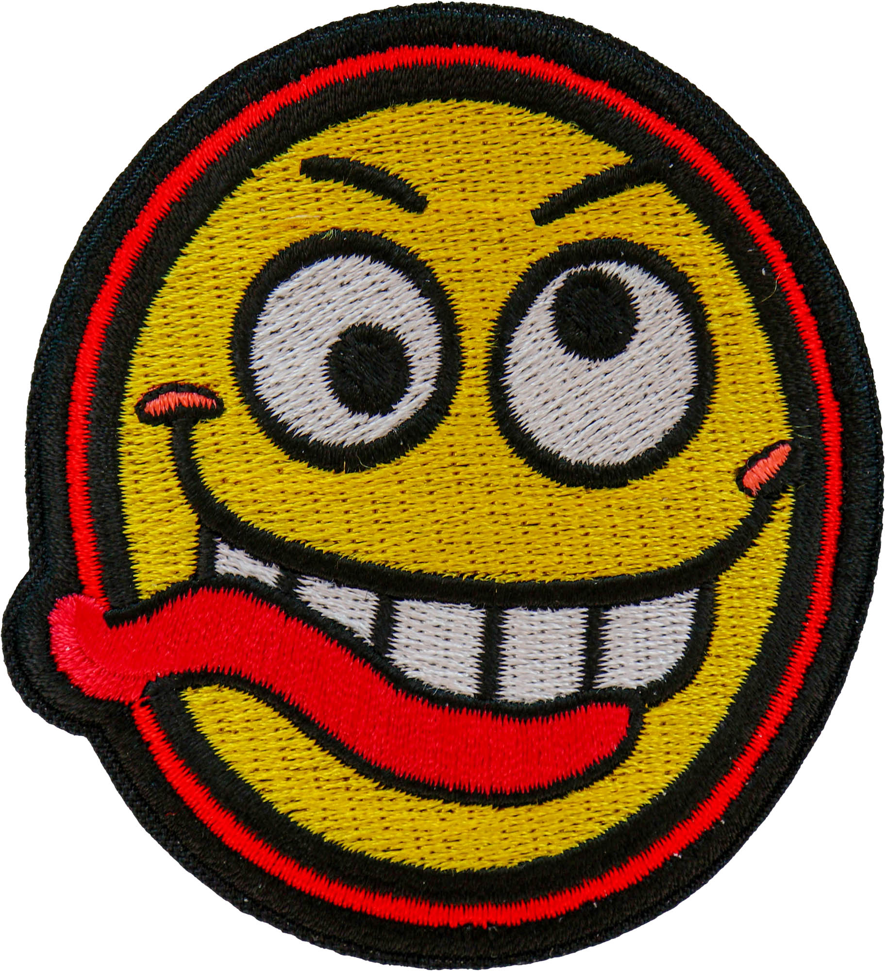Funny Face Iron on Patch - Iron on Funny Patches by Ivamis Patches