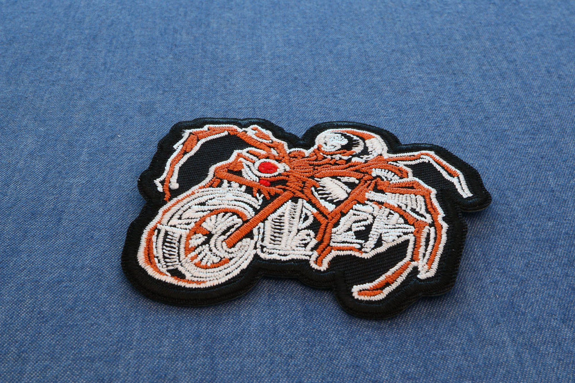 Spider Biker Patch, Motorcycle Patches by Ivamis Patches