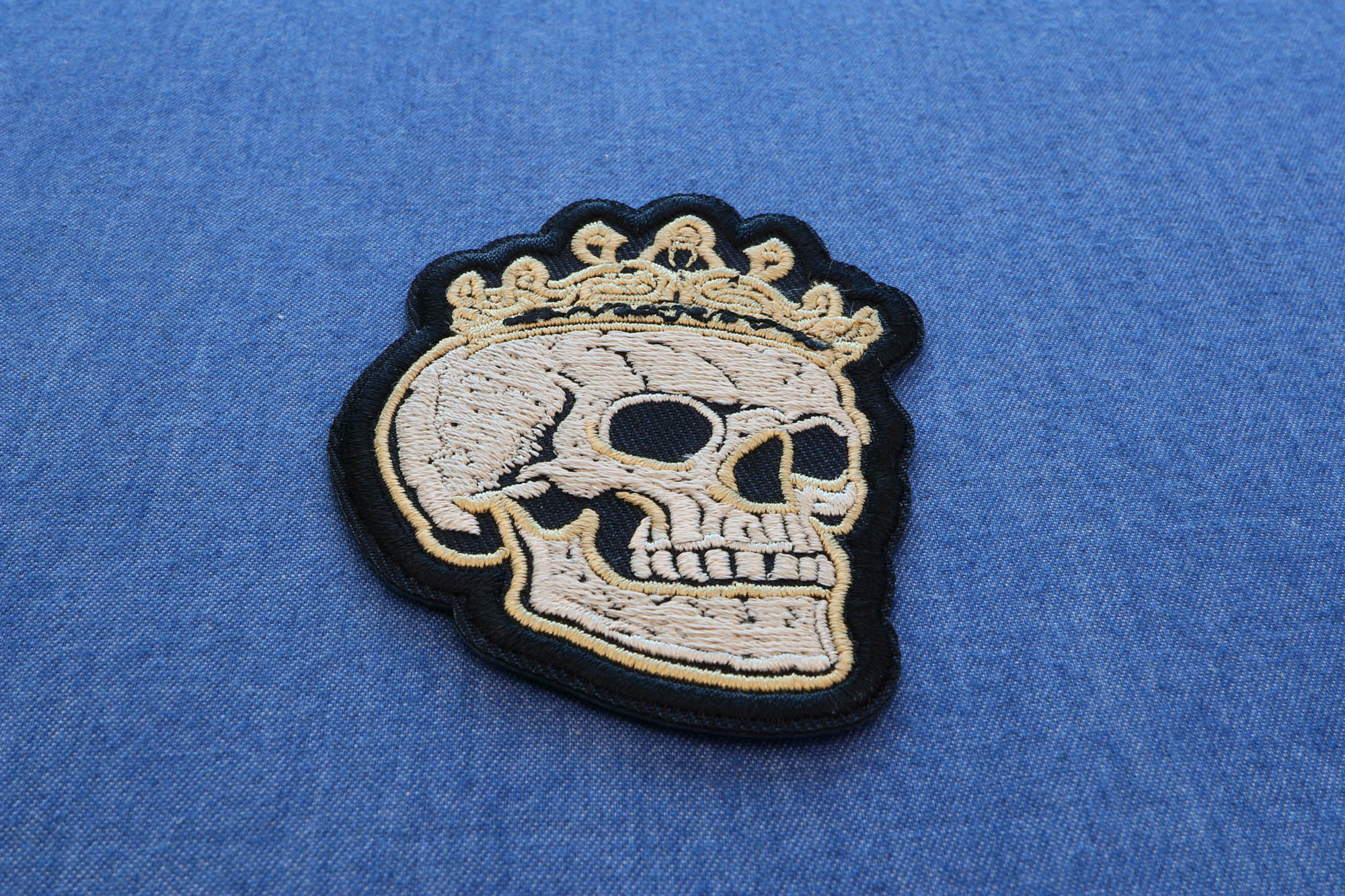Crown Skull Patch, Skull Patches by Ivamis Patches