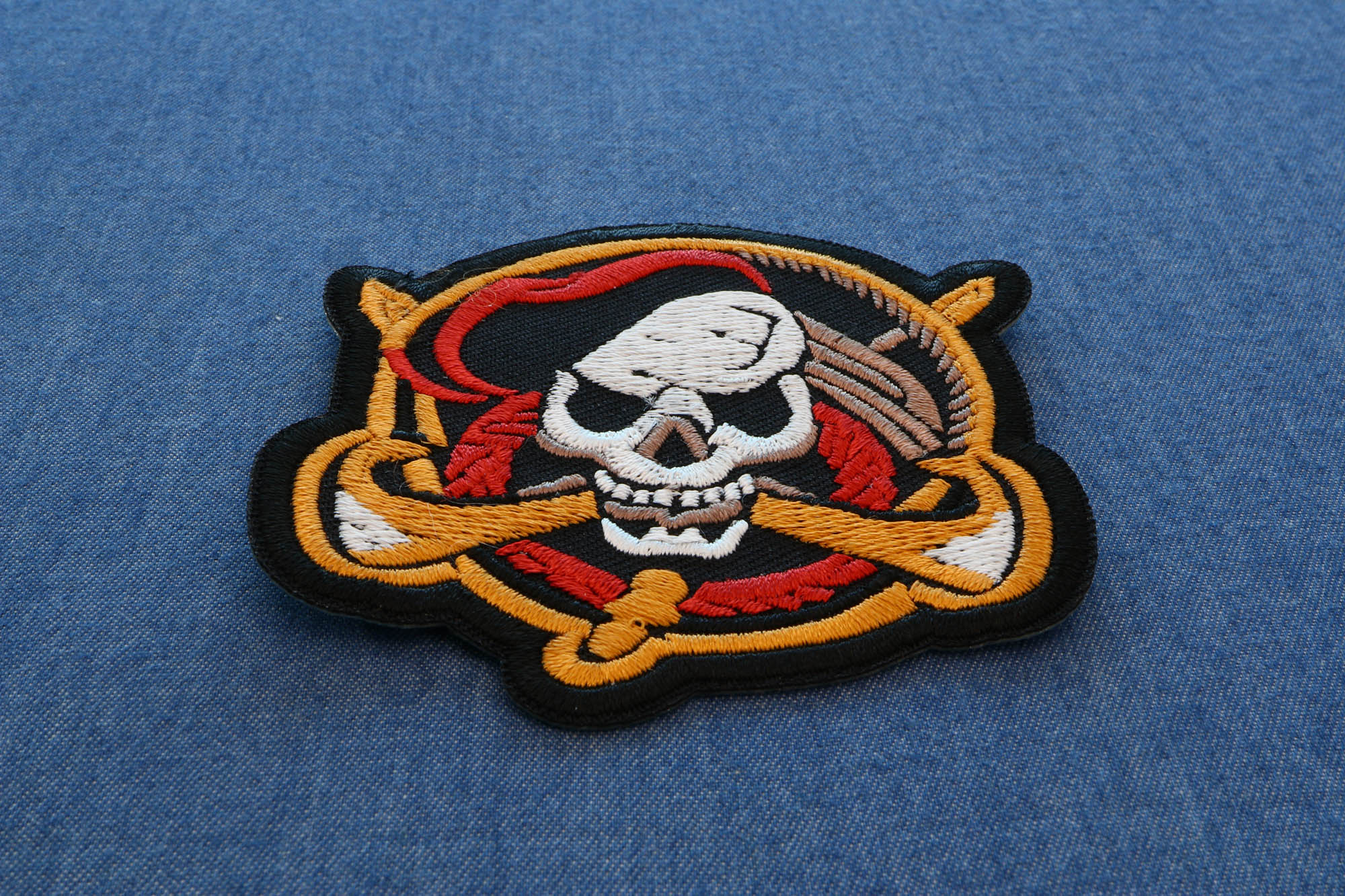 Skull Pirate Patch, Skull Patches by Ivamis Patches