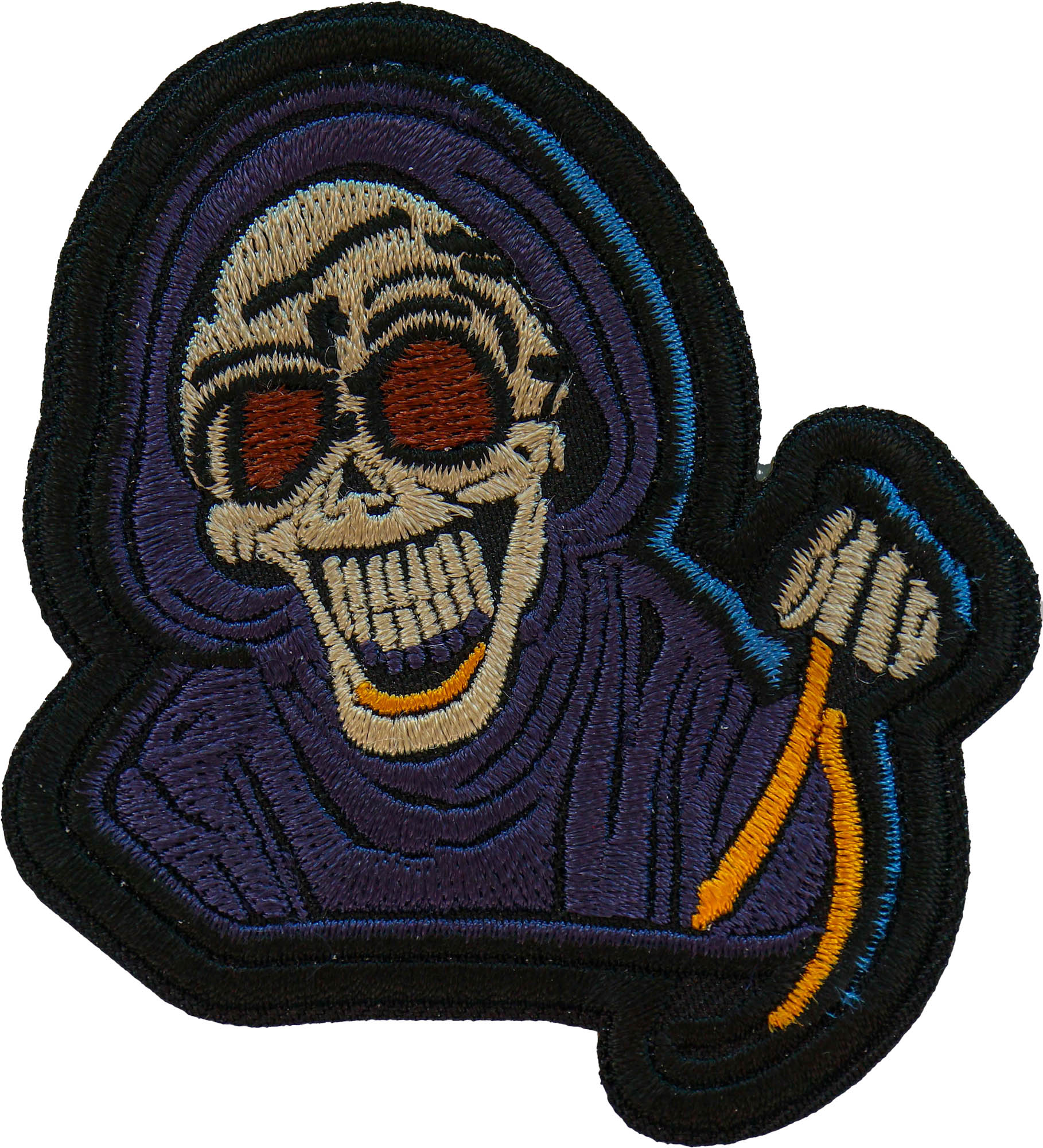 Laughing Reaper Patch, Skull Patches by Ivamis Patches