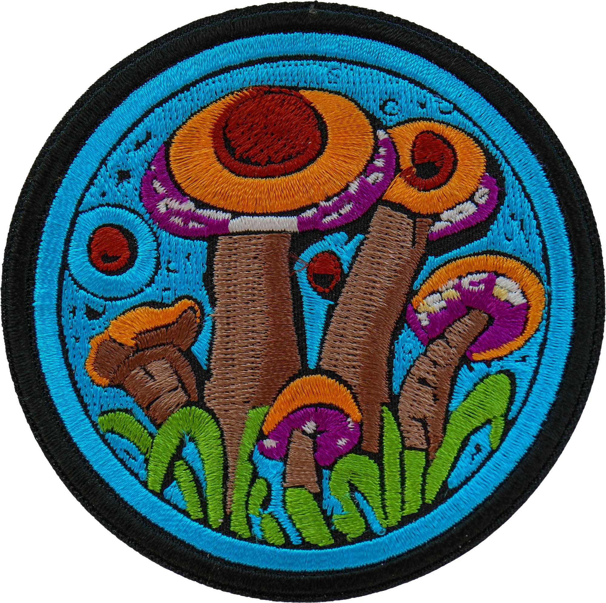 Psychedelic Shrooms Patch, Hippie Patches by Ivamis Patches