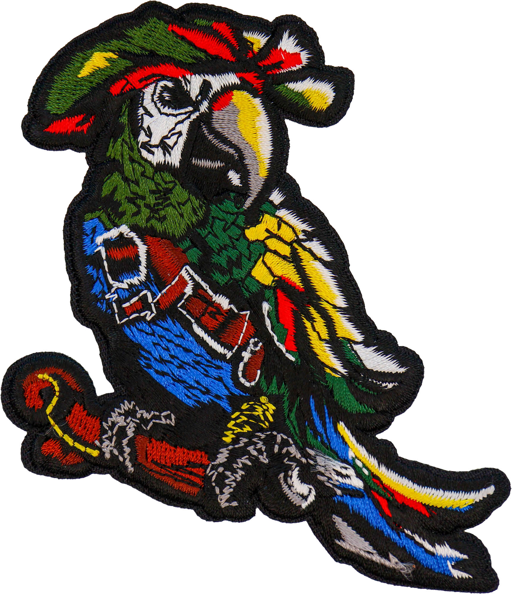 Pirate Parrot Patch by Ivamis Patches